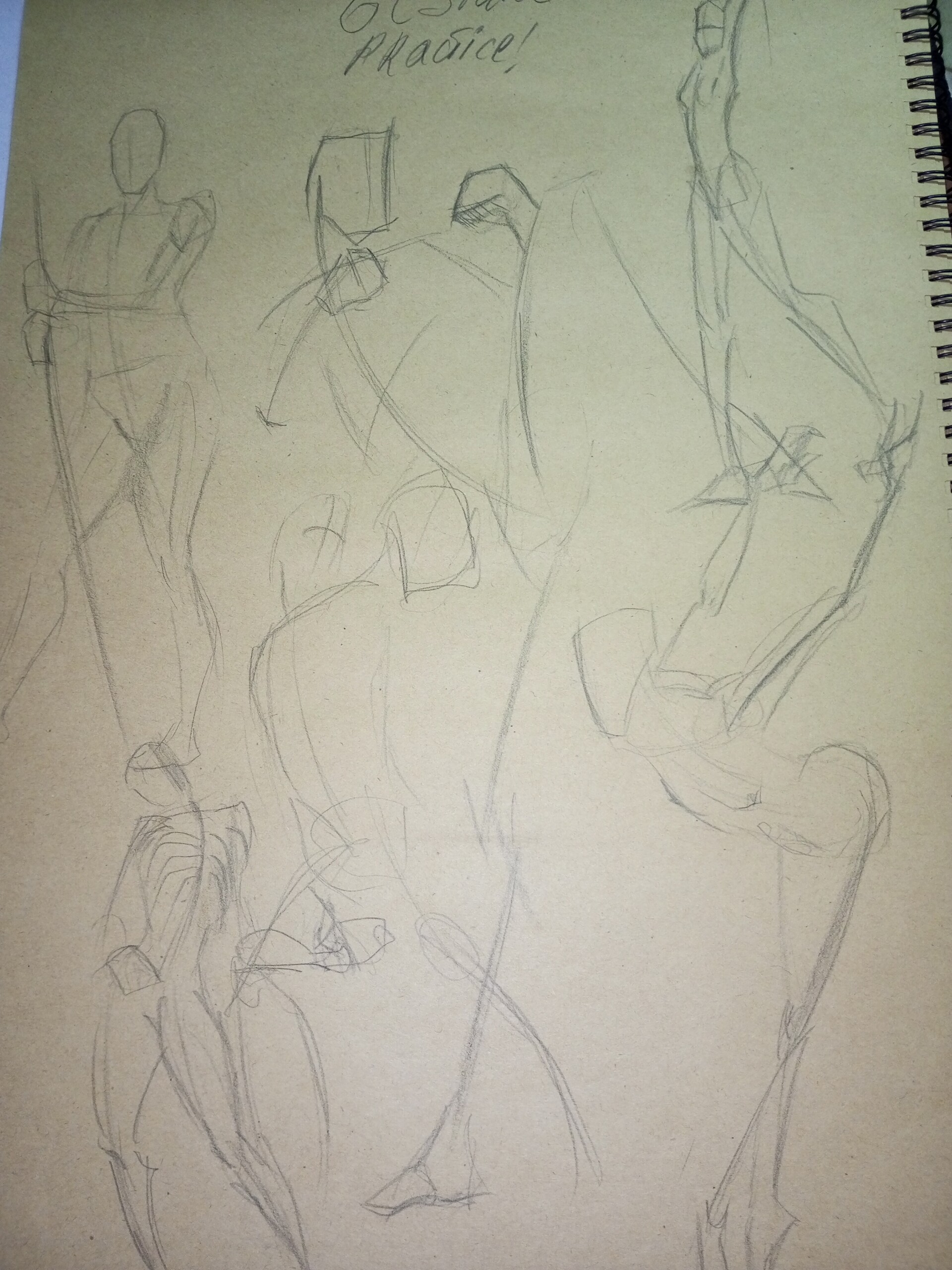 ArtStation - Gesture practice today