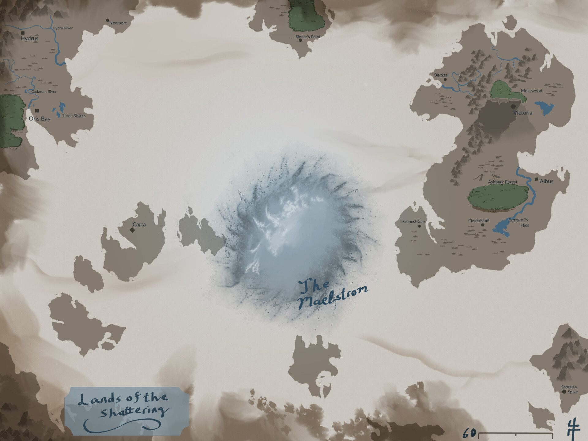 ArtStation - Lands of the Shattering