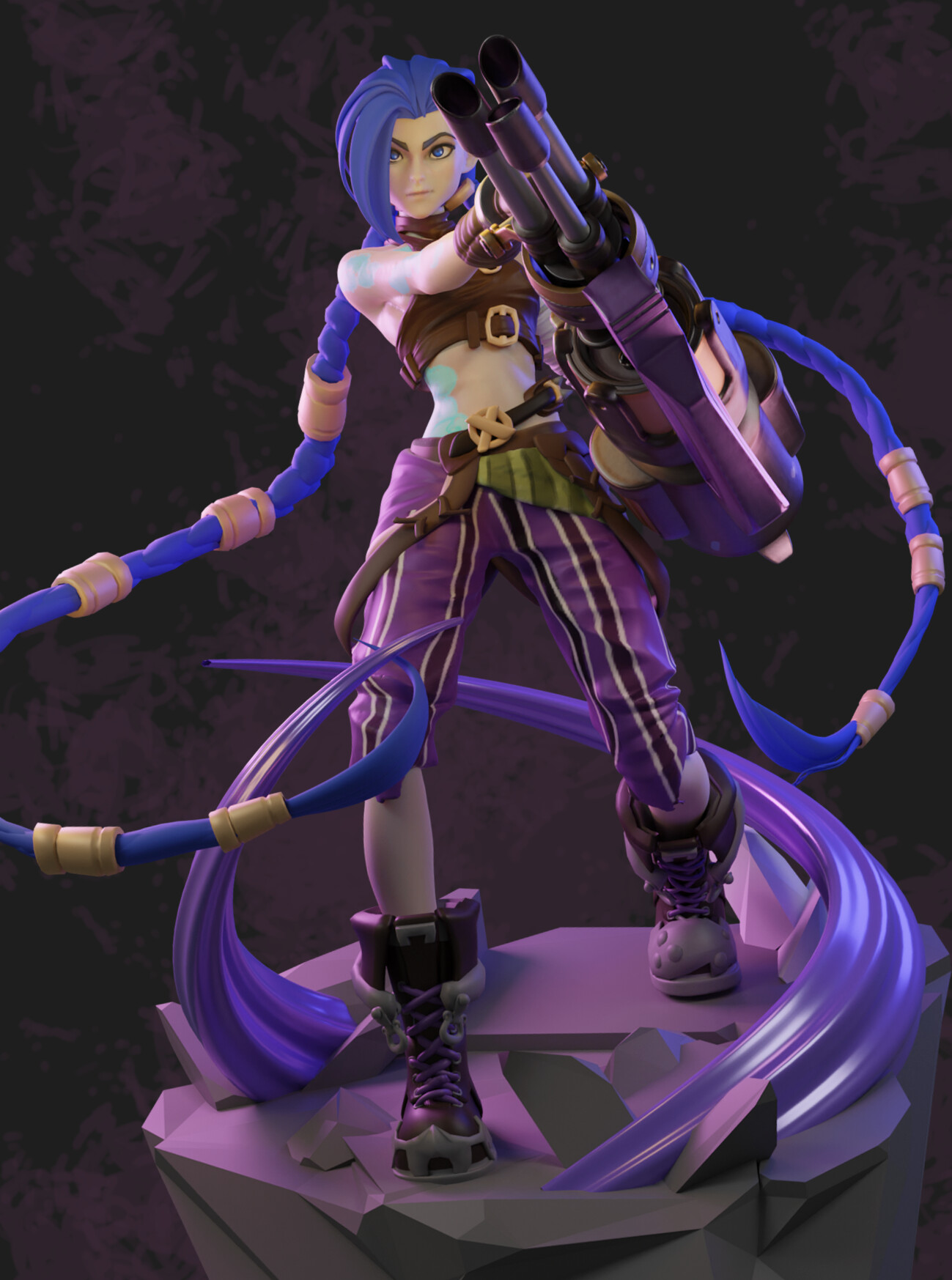 ArtStation - powder fanart (arcane)