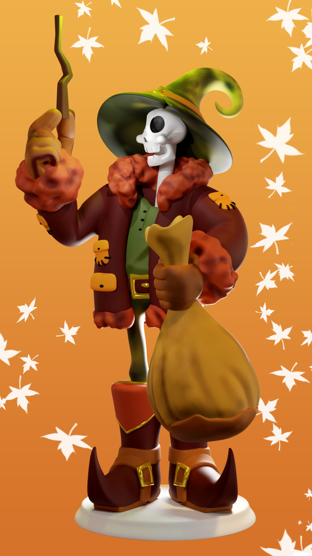 ArtStation - Skeleton Mage Commission