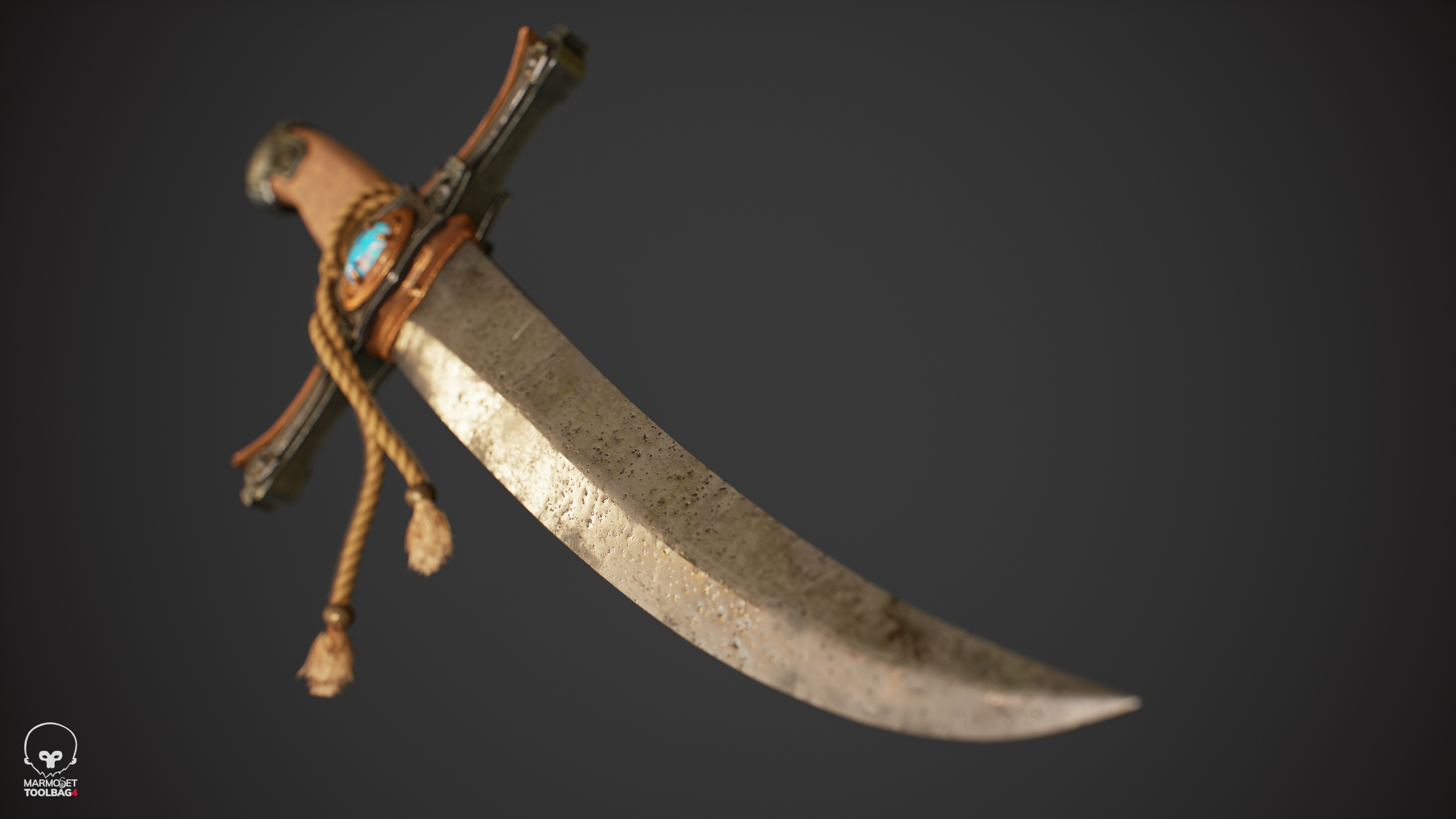 Vova Paukov 3D Artist - "Dagger" - Texturing Exercise