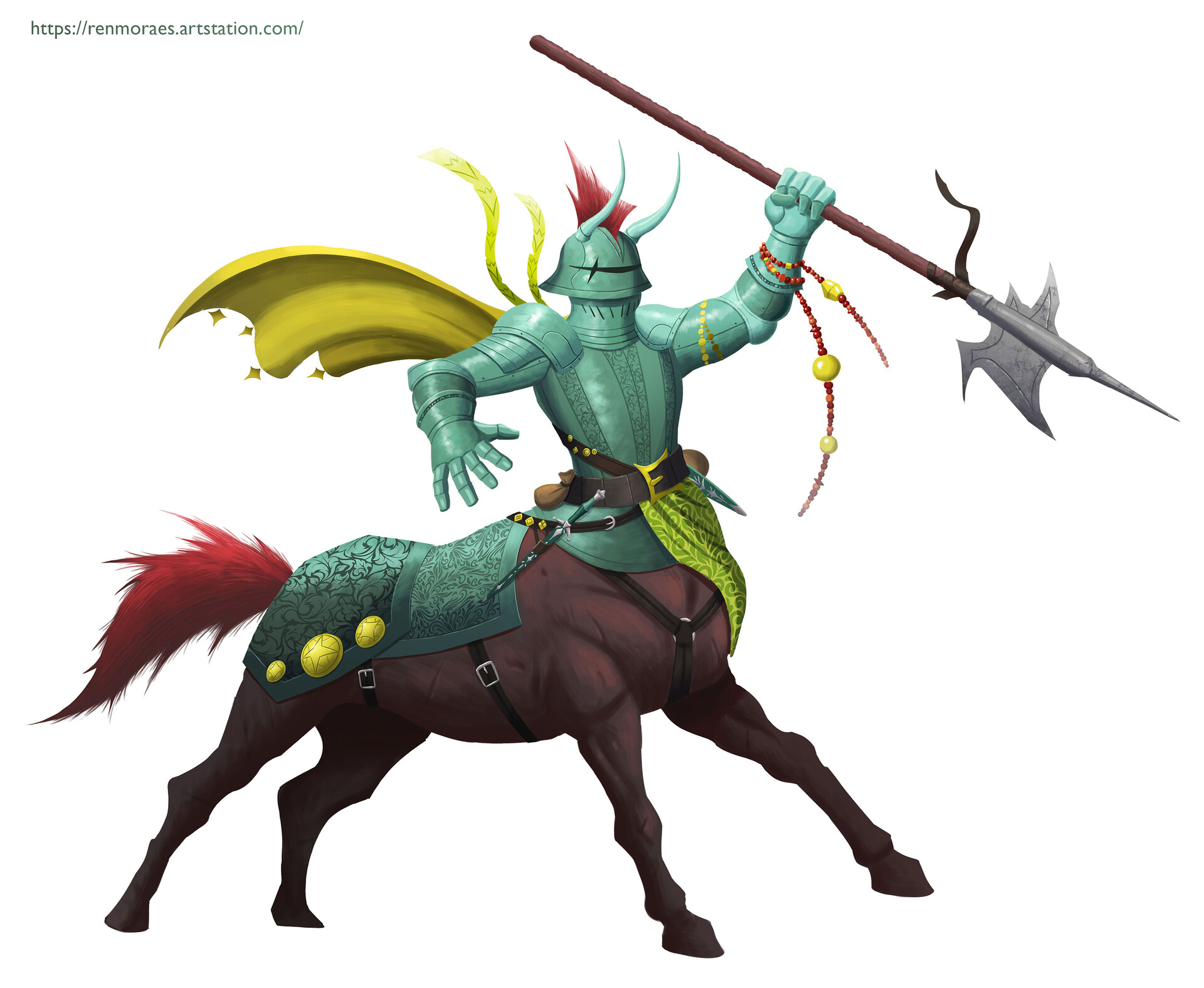 ArtStation - Armored Centaur