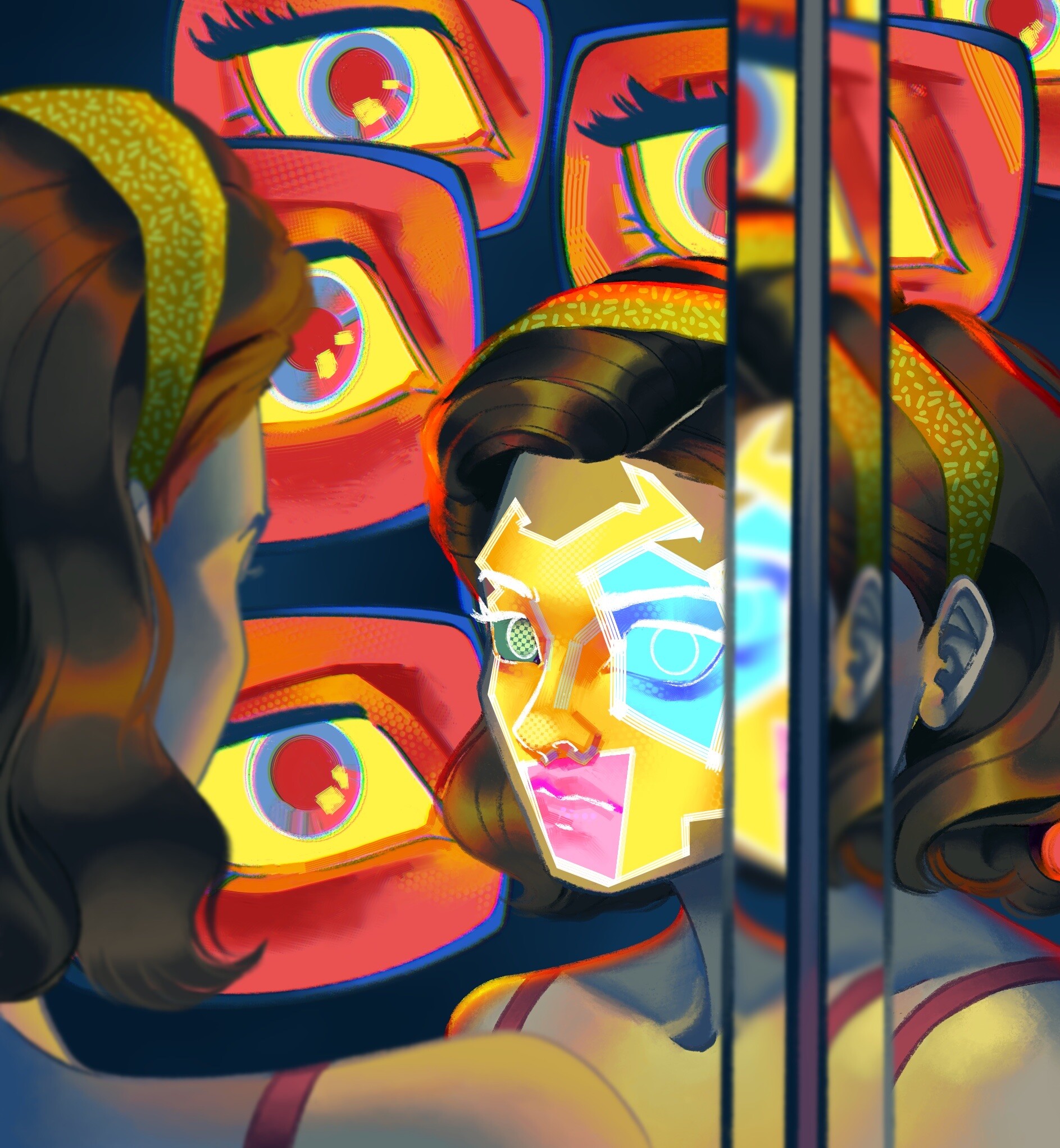 ArtStation - Les Yeaux Sans Visage (2023)