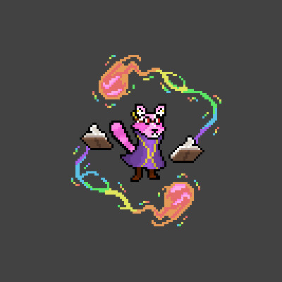 ArtStation - Rainbow Wizard