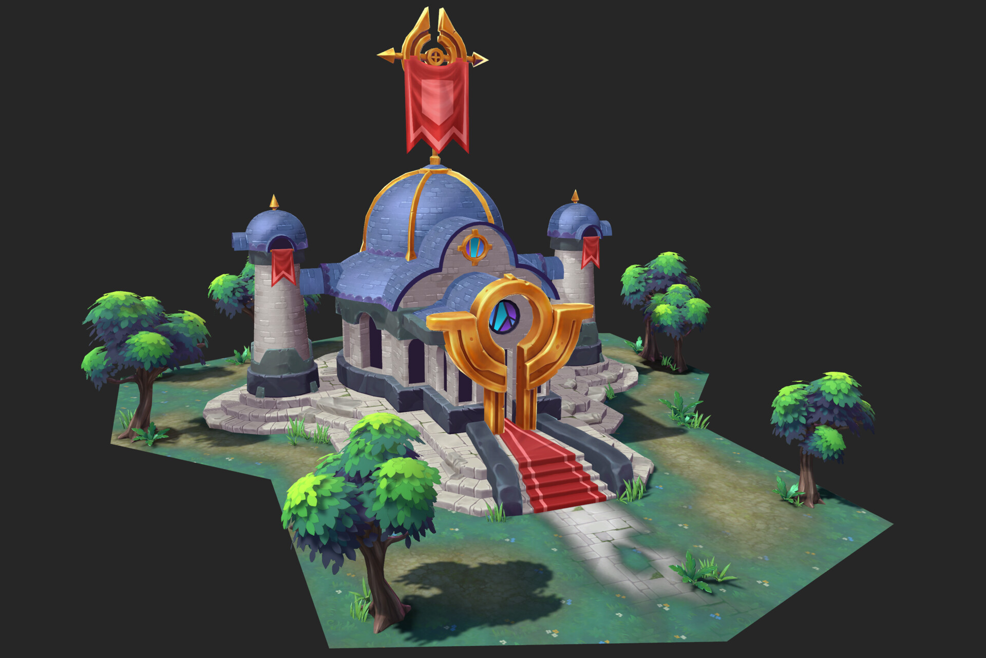 ArtStation - The Guild Hall of The West