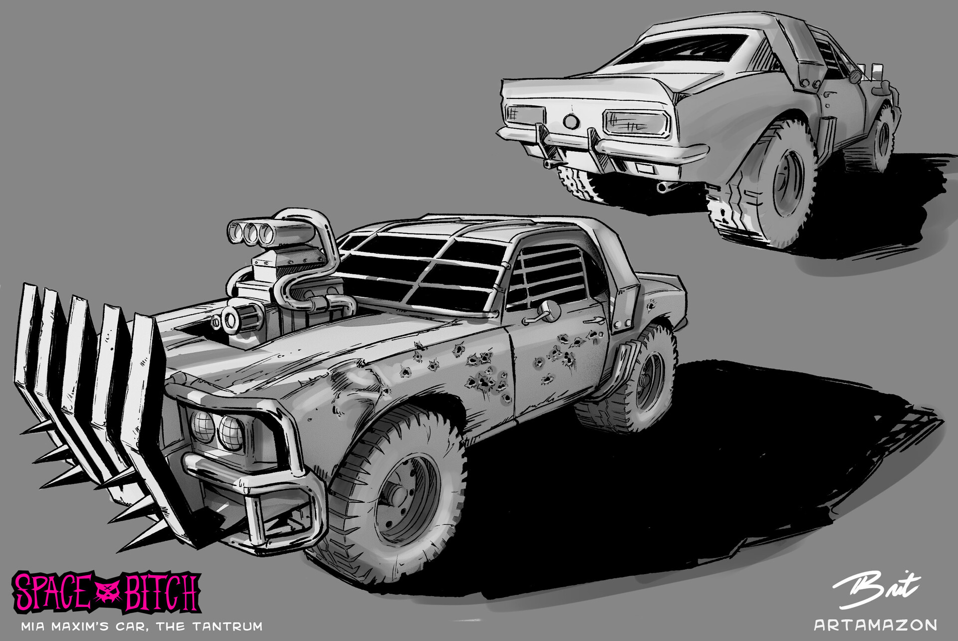 ArtStation - Space Bitch - The Tantrum