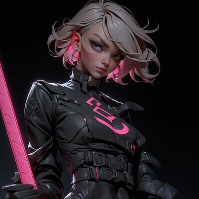 ArtStation - Japanese Game based 3D character