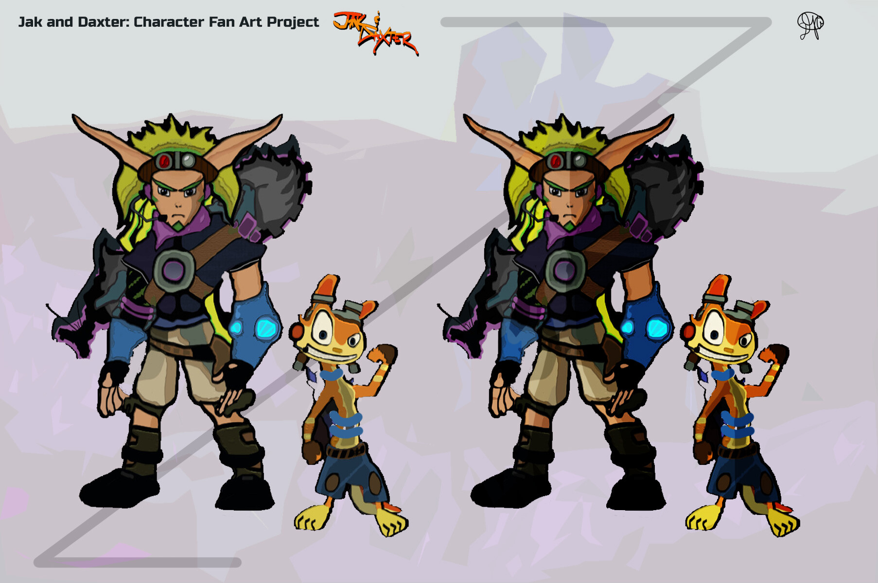 Donte' Hawkins - Jak and Daxter: Character Fan Art Project