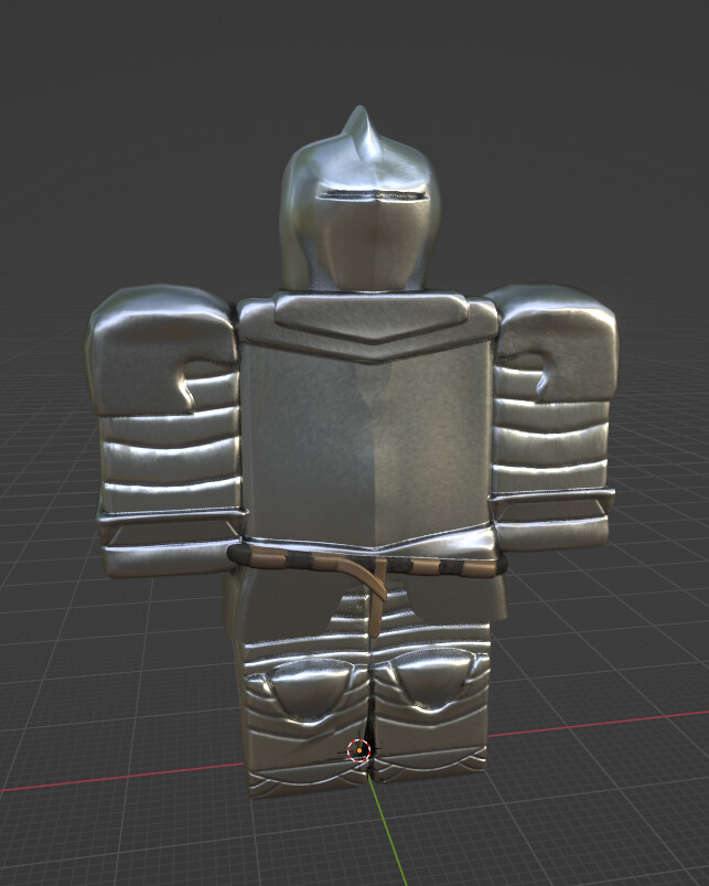 ArtStation - Shiny Medieval Silver Armor