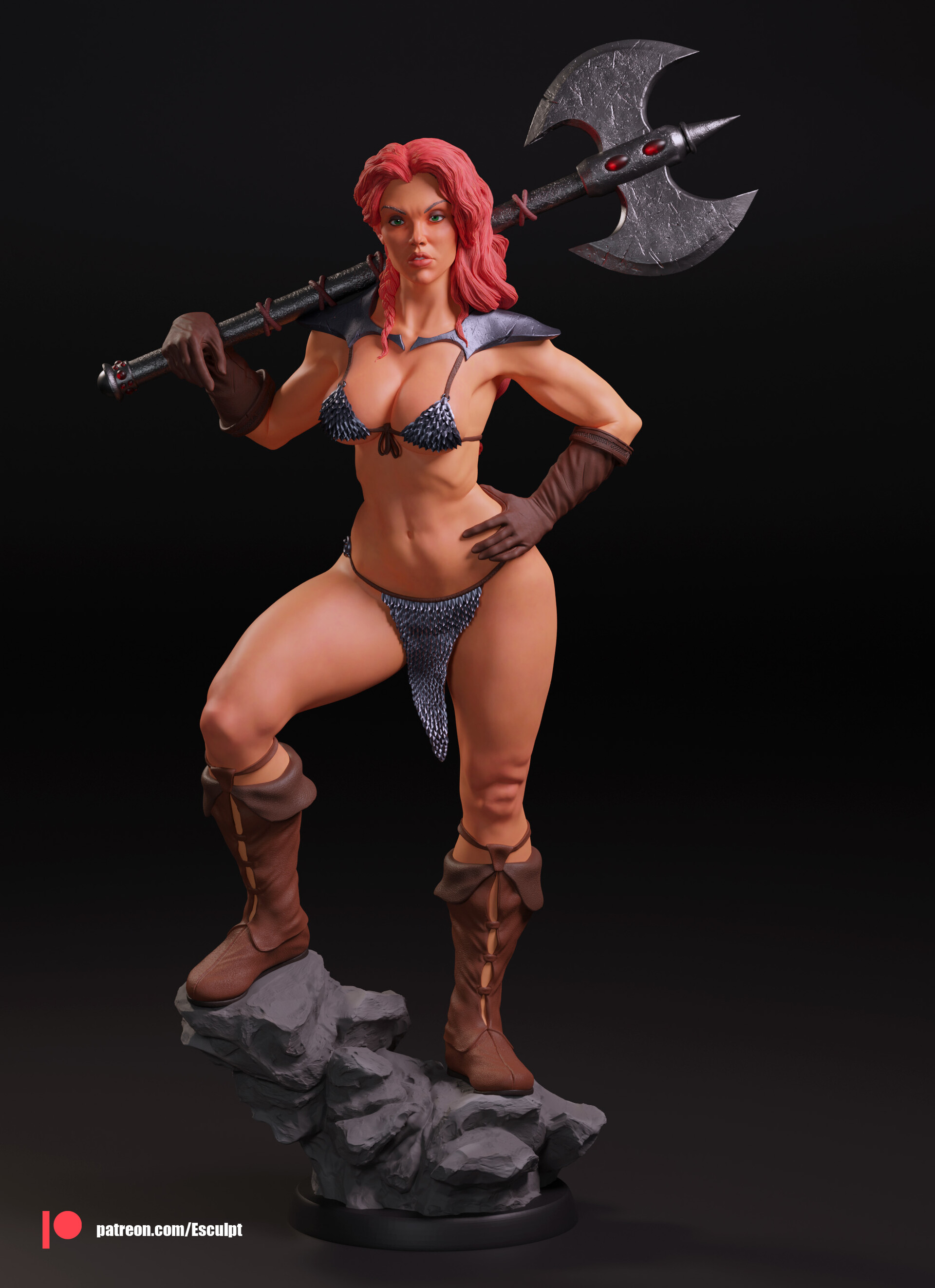 ArtStation - Red Sonja