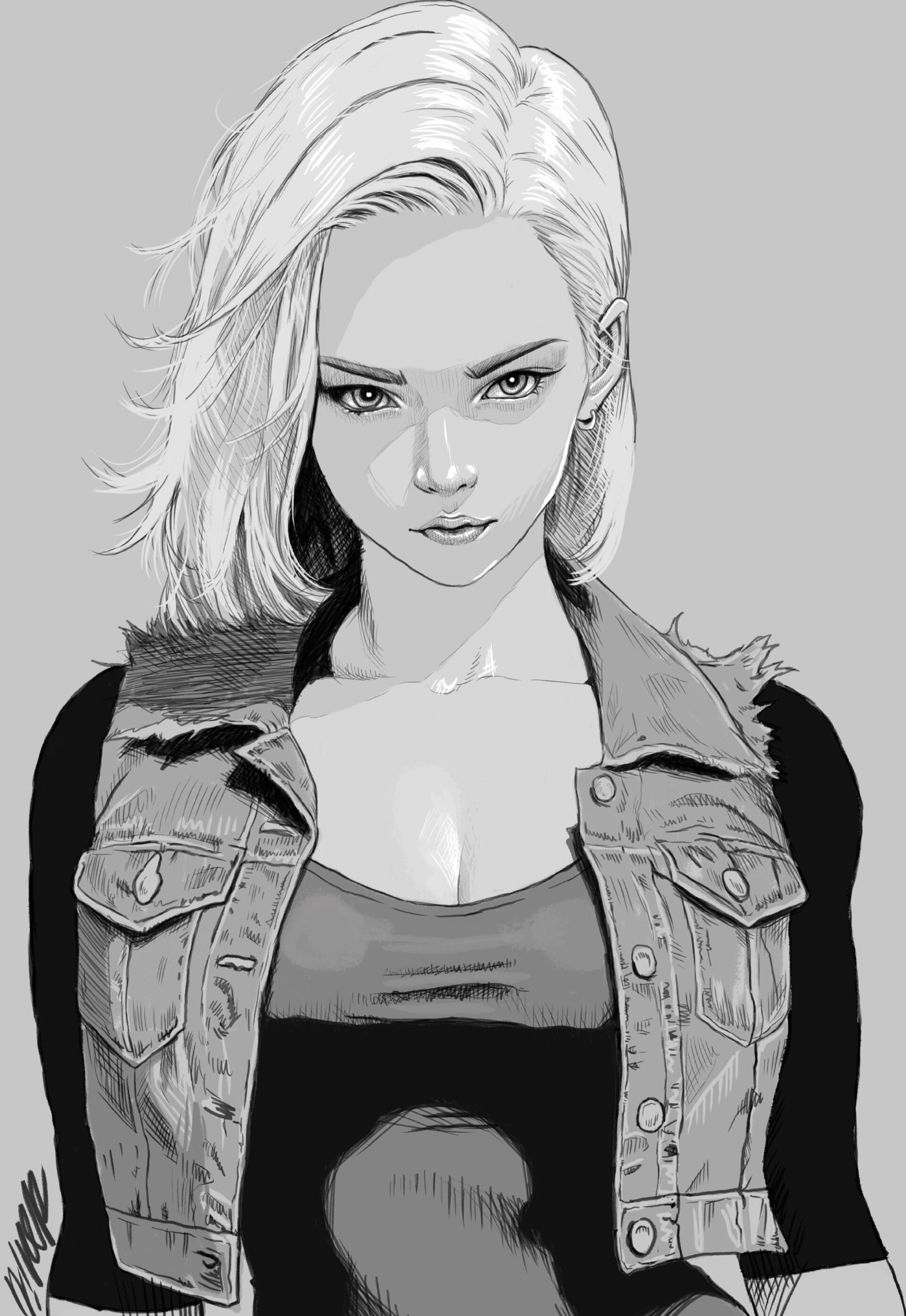 ArtStation - Android 18