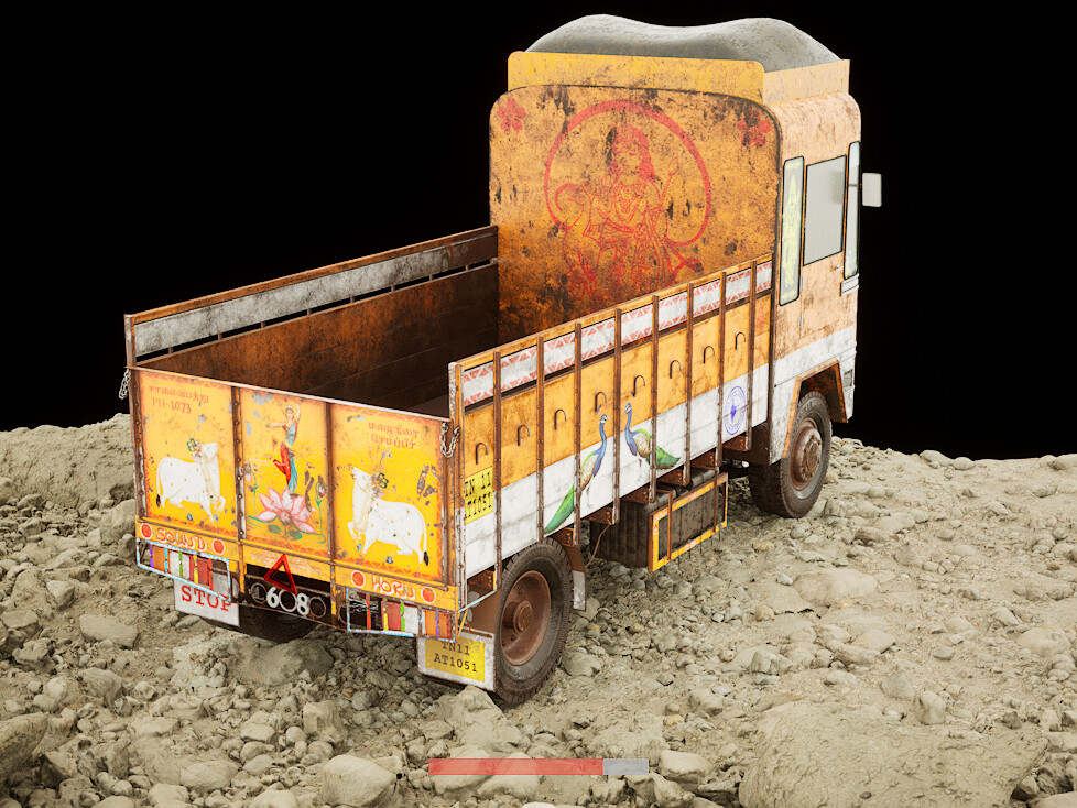 Edwin Joel - Realistic 3D Truck - Tamil Nadu