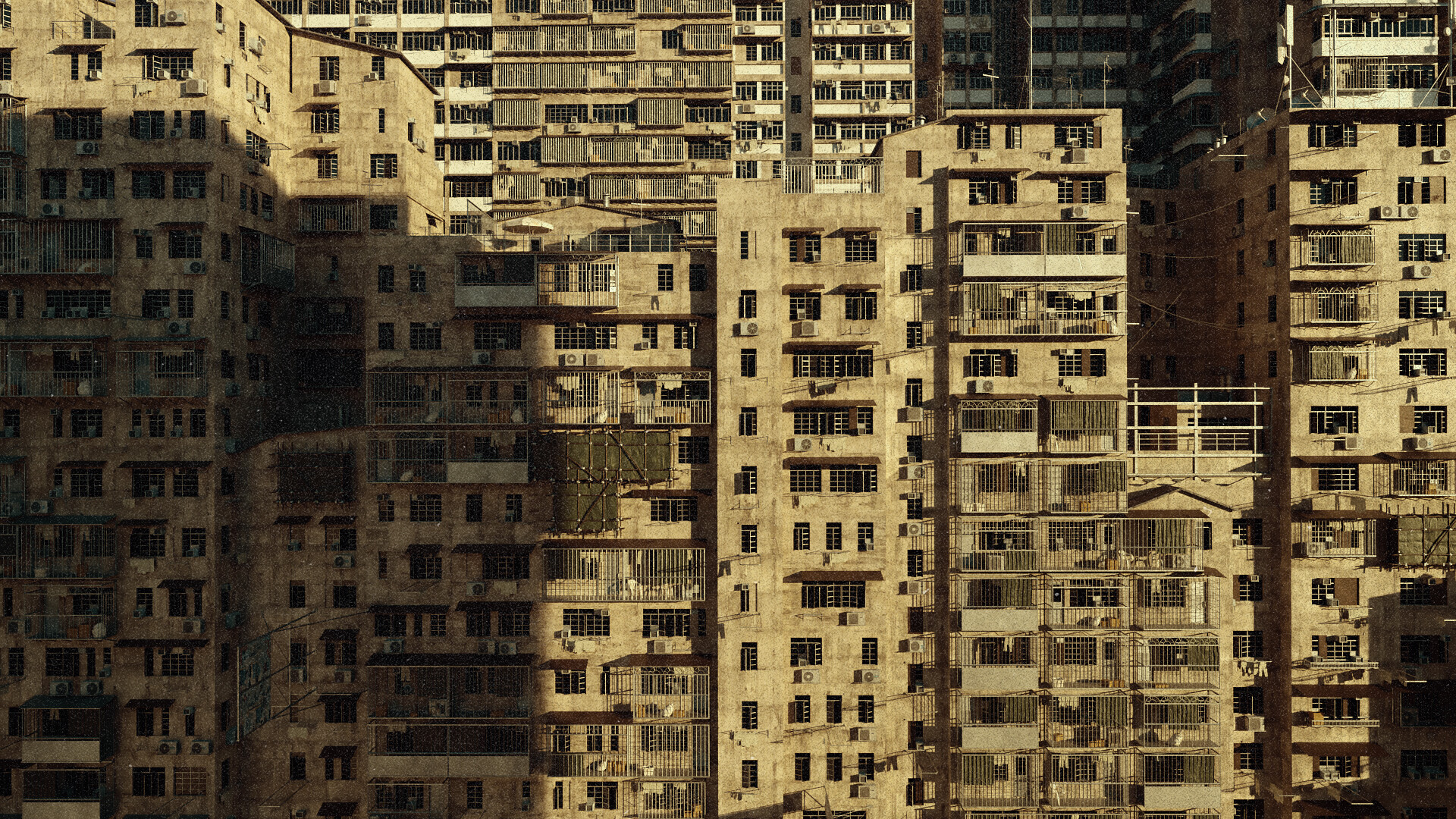 ArtStation - Dystopian Slum Part 1