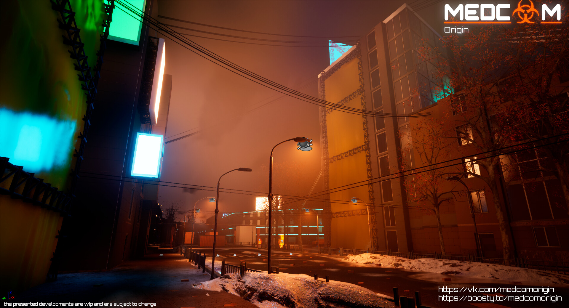 ArtStation - MedCom Origin Level art