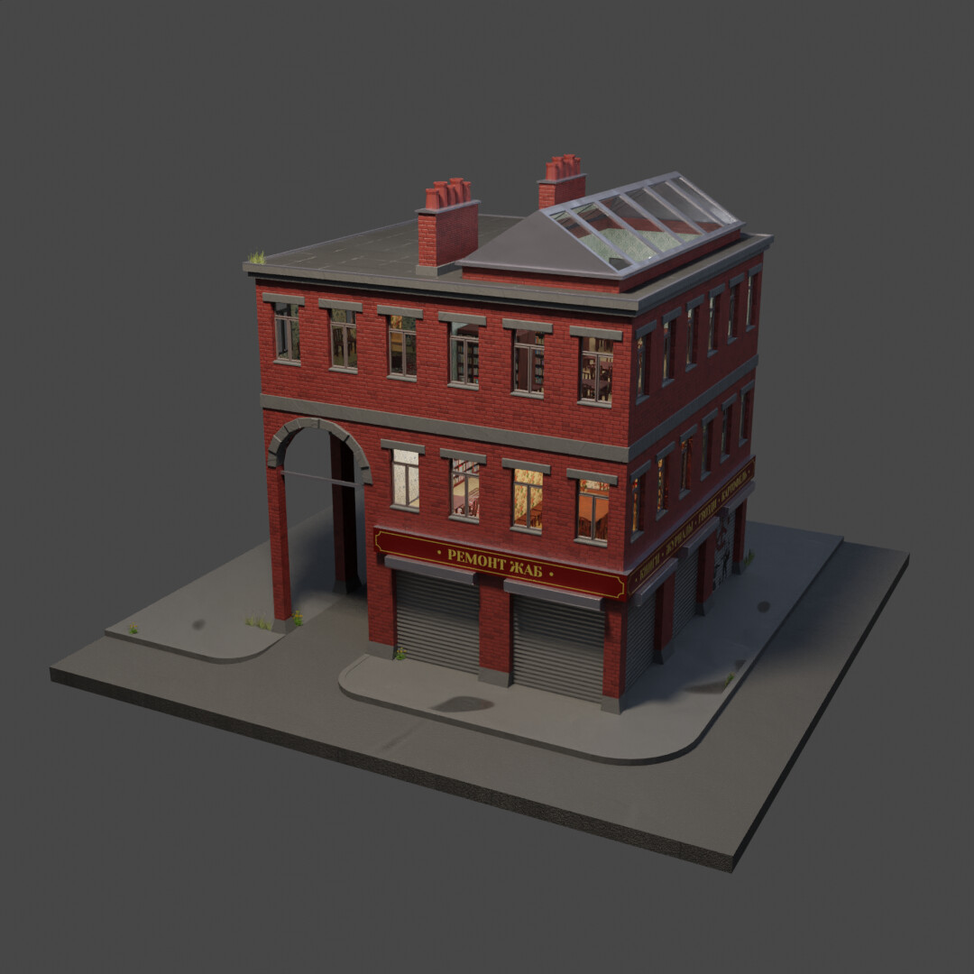 ArtStation - Brick house