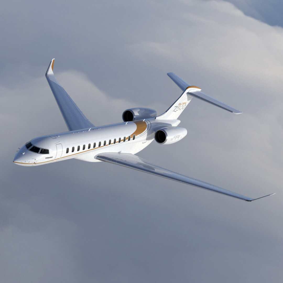 ArtStation - Bombardier Global 7500