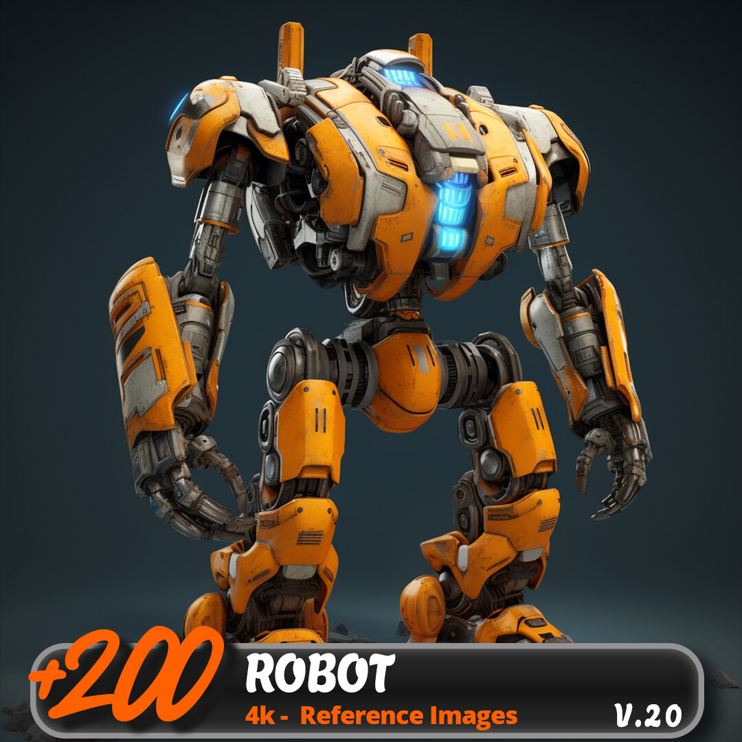 ArtStation - ROBOT VOL.20/ 4K/ Reference Image