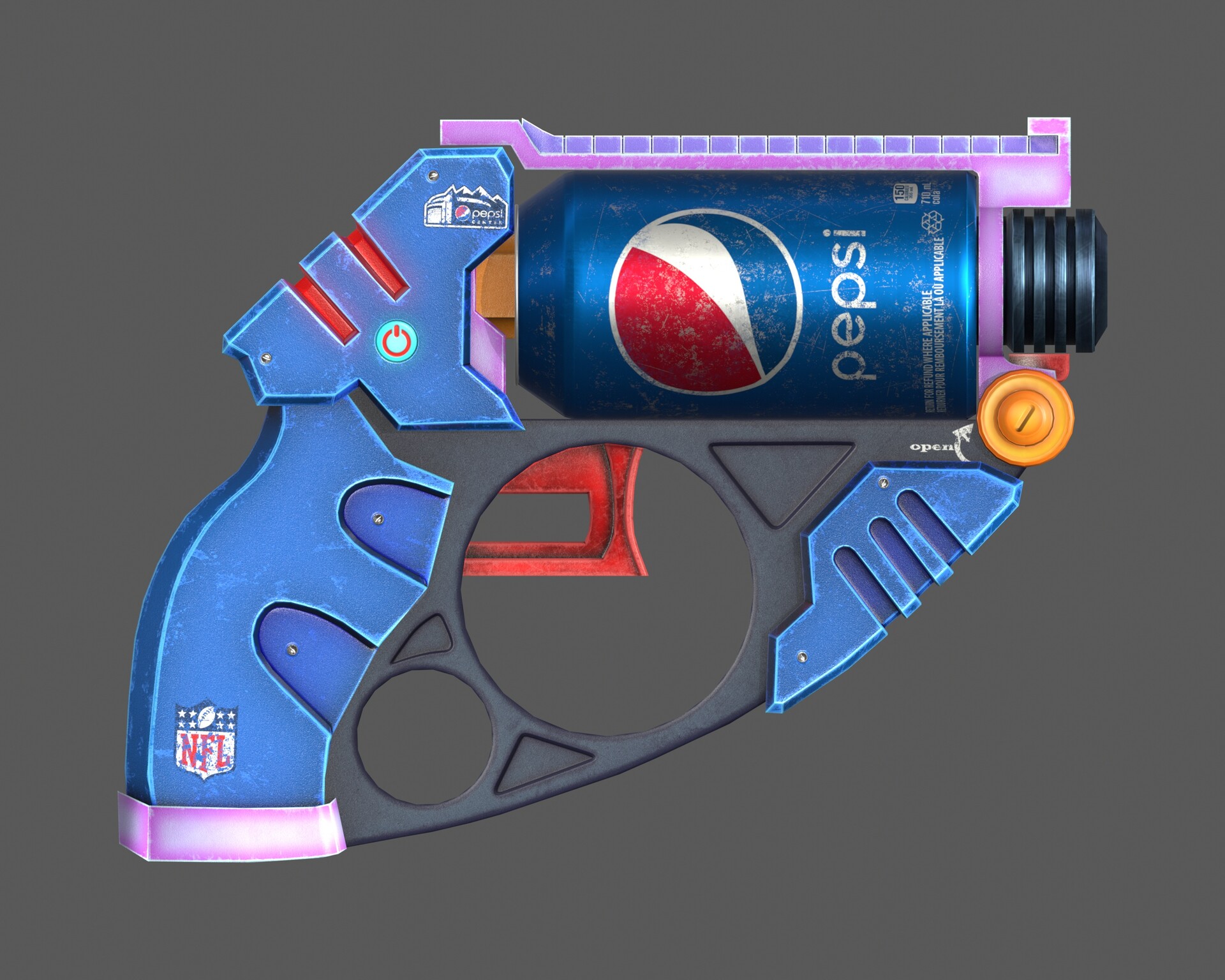 ArtStation - Pepsi Gun