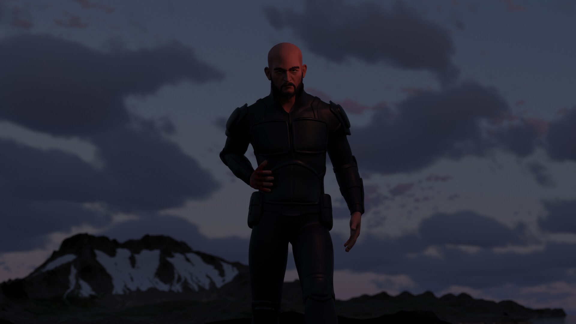 ArtStation - Micro animation and scene for my character