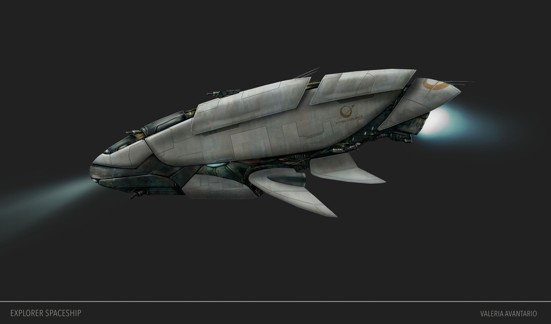 ArtStation - Explorer Spaceship