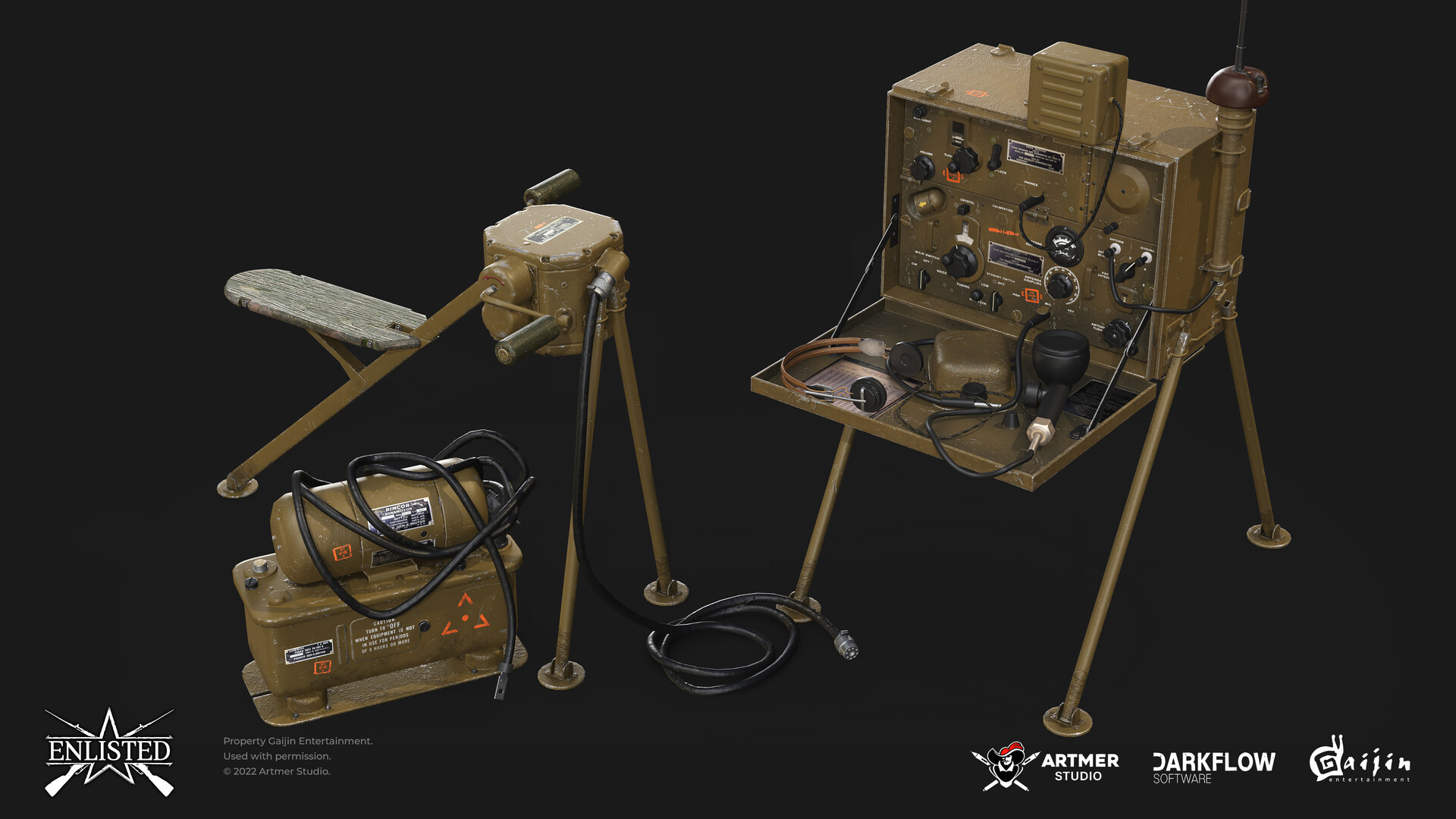 Ruslan Voit - Military Radio set SCR-284-A