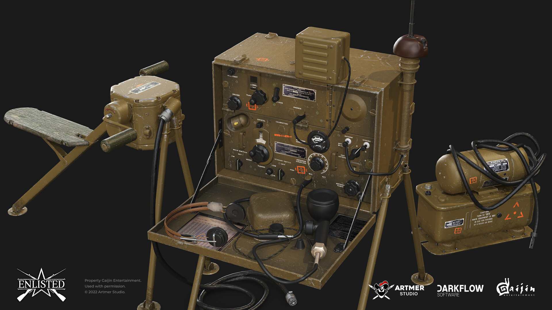 Ruslan Voit - Military Radio set SCR-284-A