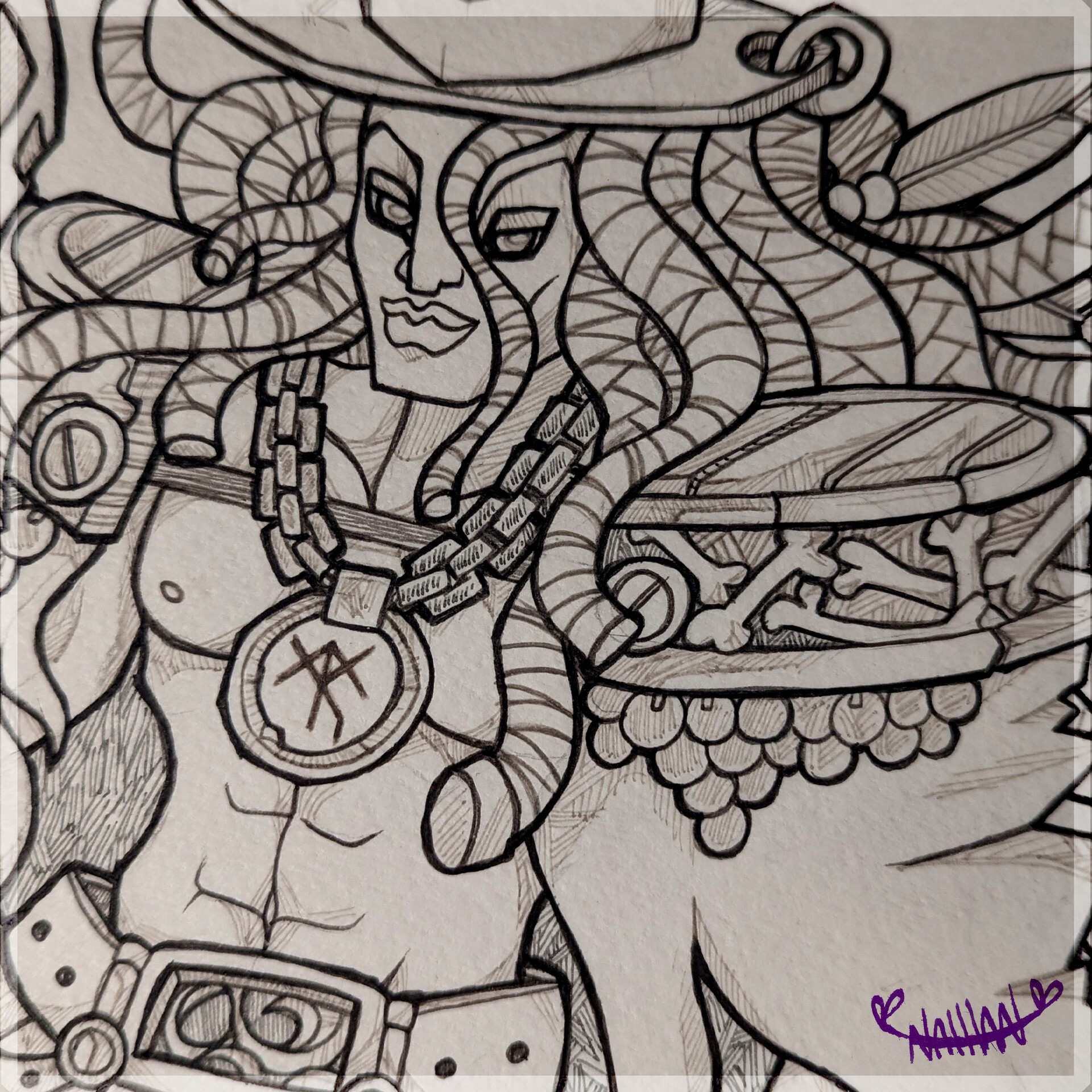 ArtStation - Solstice line art