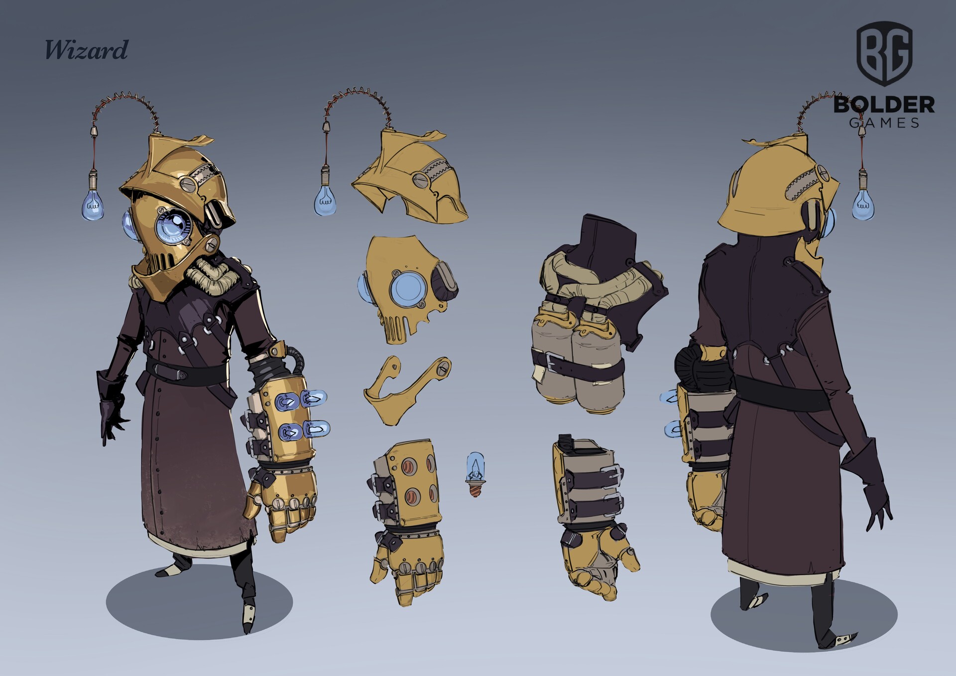 ArtStation - Steampunk D&D