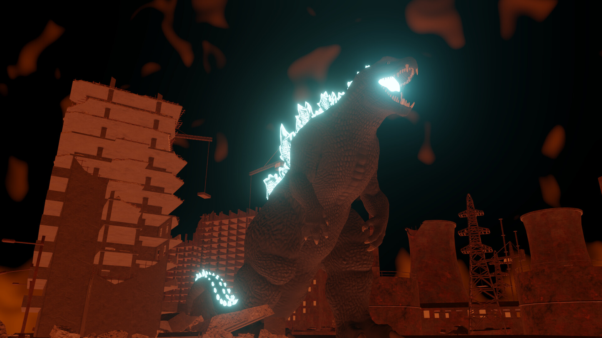 ArtStation - TerraGoji - Fan Godzilla Design