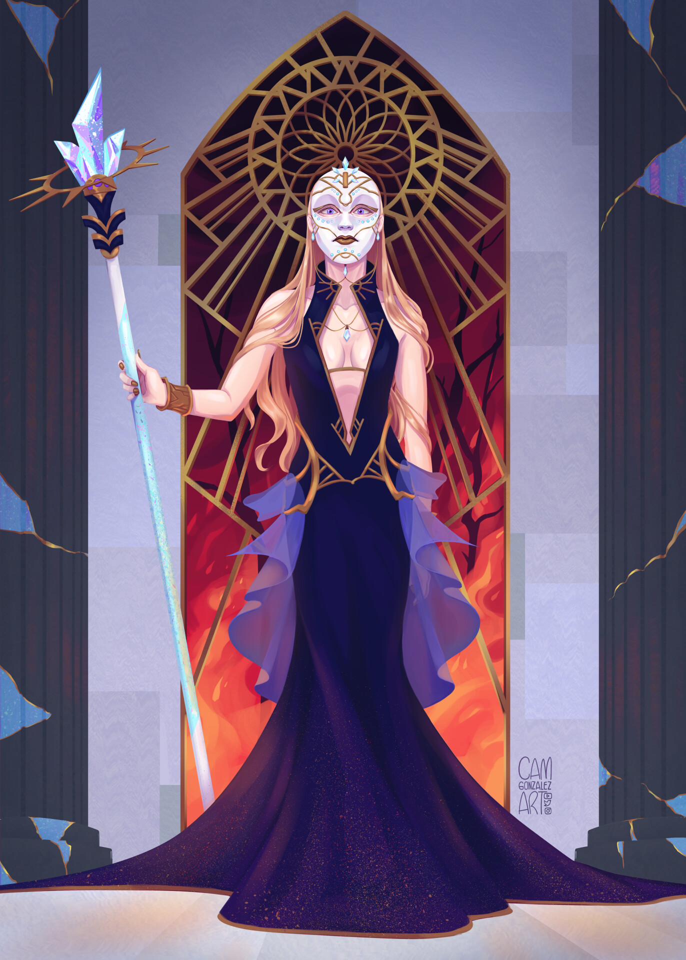 ArtStation - Slay the Stars - Adria