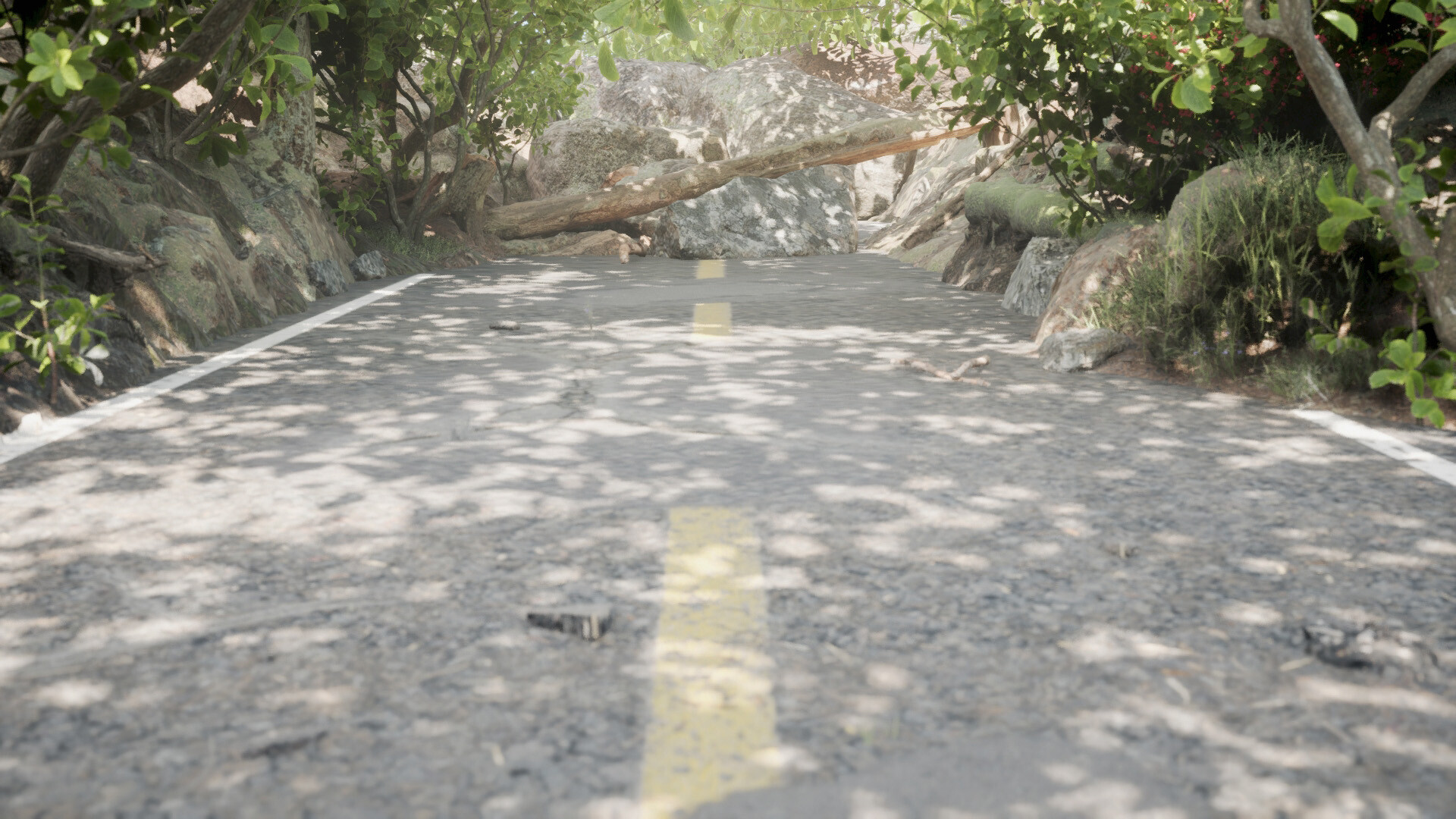 ArtStation - Destroyed road - Unreal Engine 5