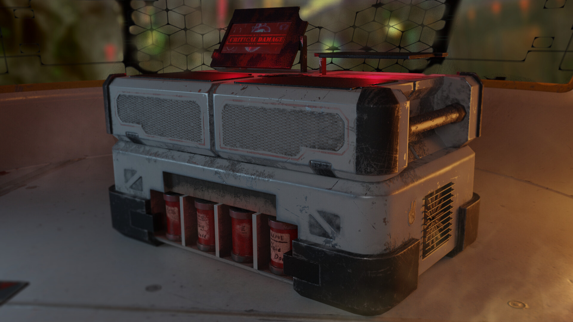 ArtStation - The heart transportation box