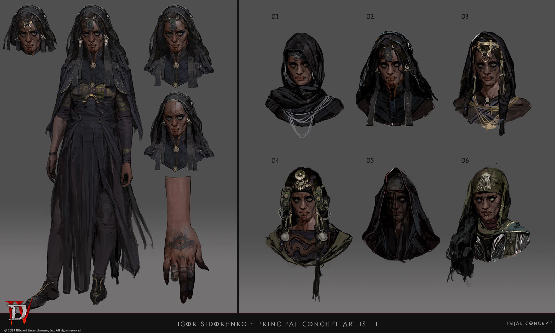 Igor Sid - Diablo IV Character Concepts