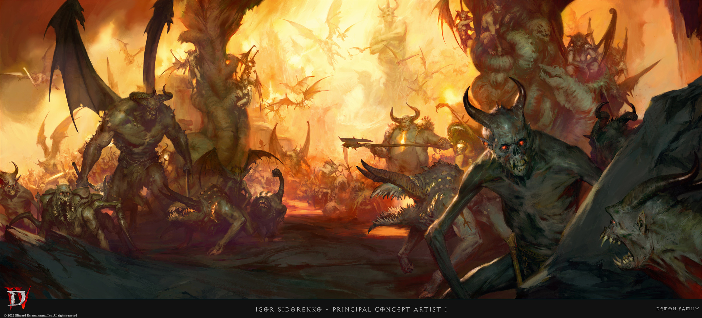 Diablo IV Demon Family, Igor Sid : r/ImaginaryHellscapes