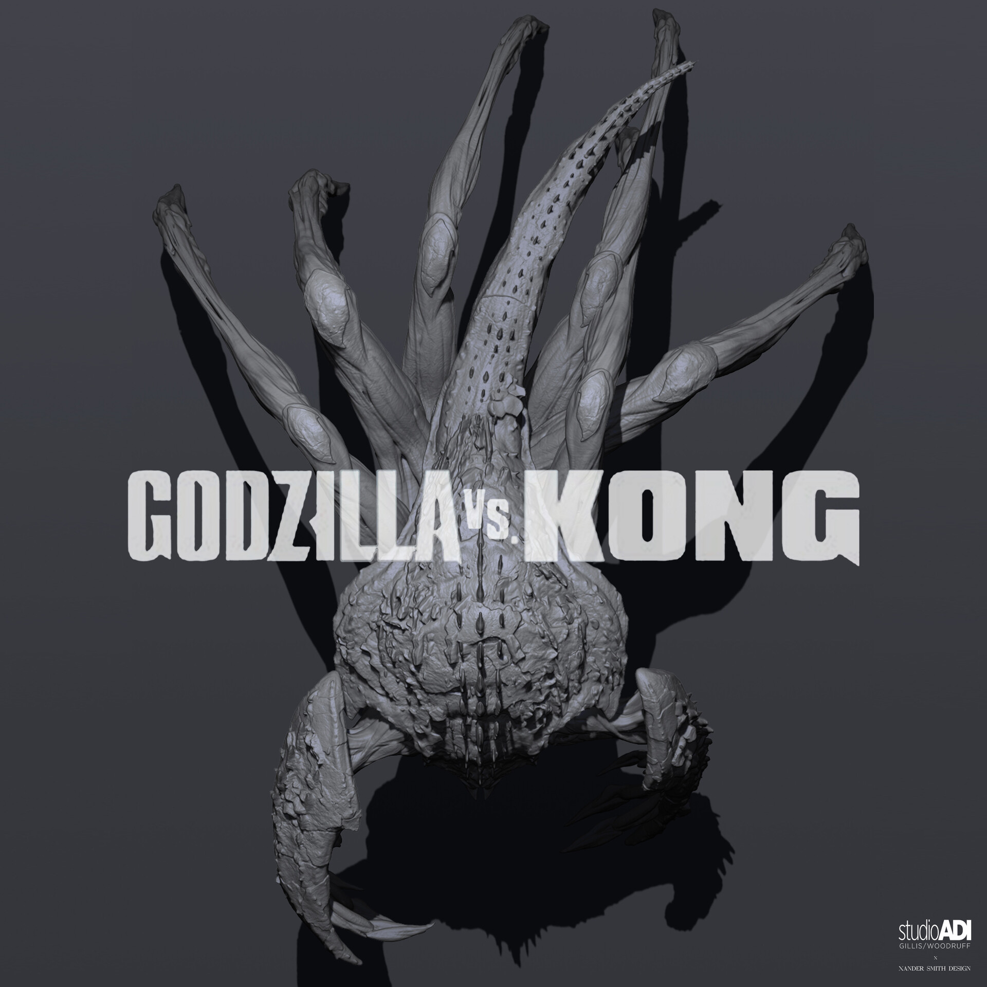 Xander Smith - Godzilla v Kong Zbrush Maquettes