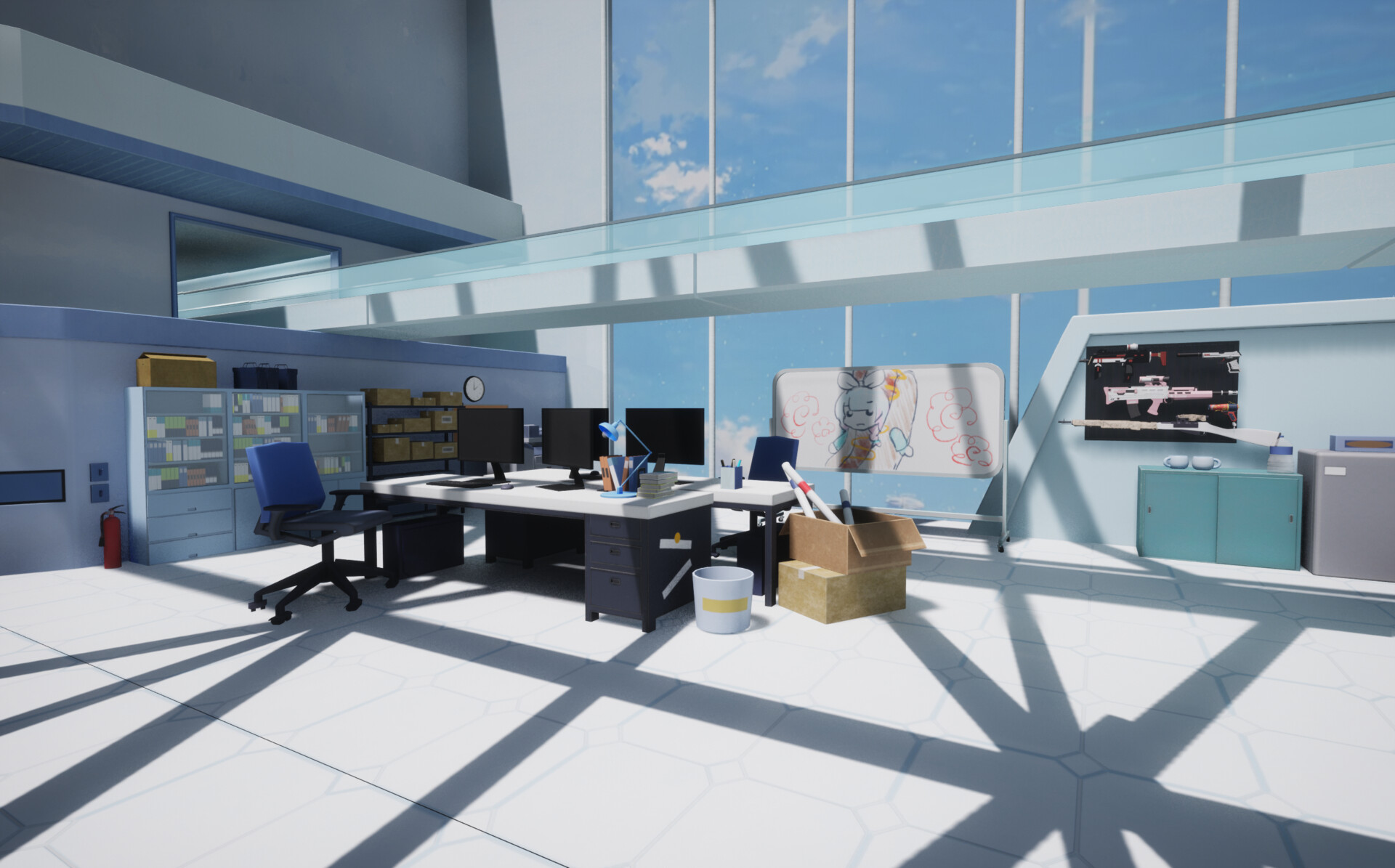 ArtStation - Teacher's Lounge in Schale