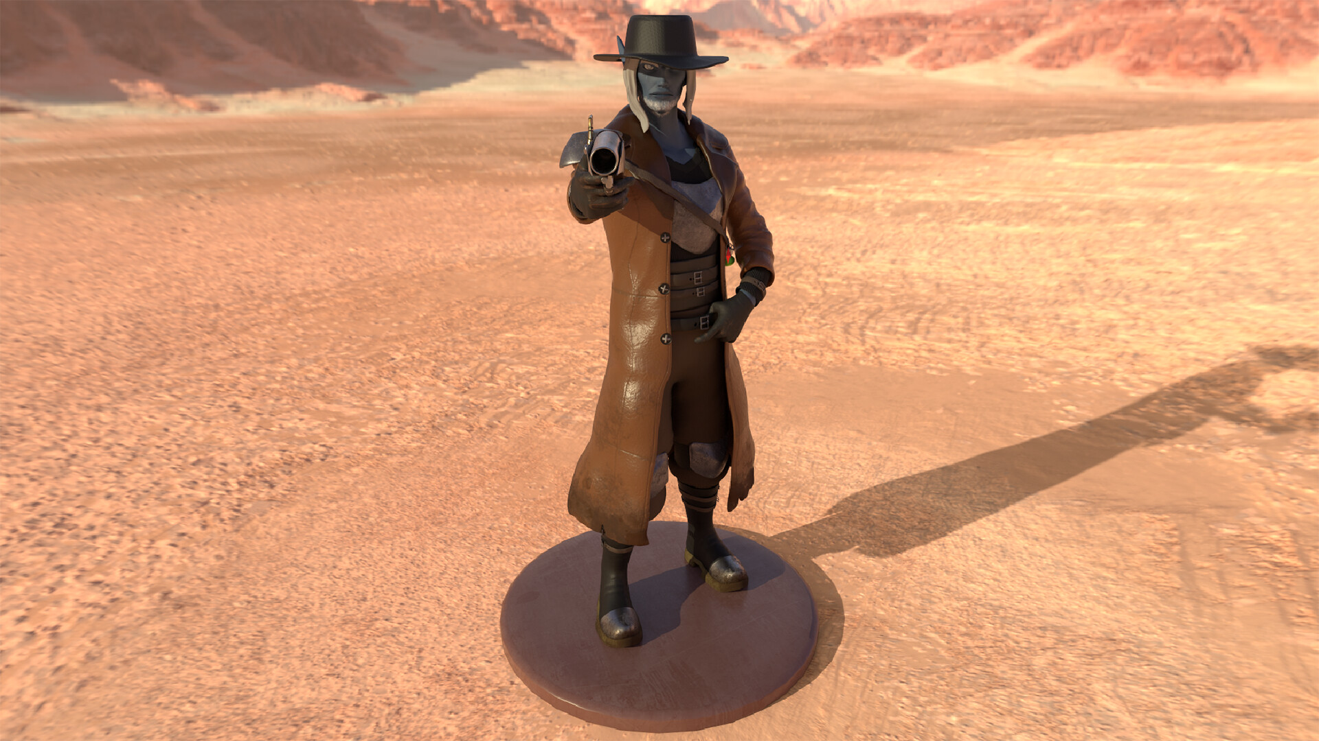 Alexander Jacobo - Drow Elf Gunslinger | Nide Lunargenti