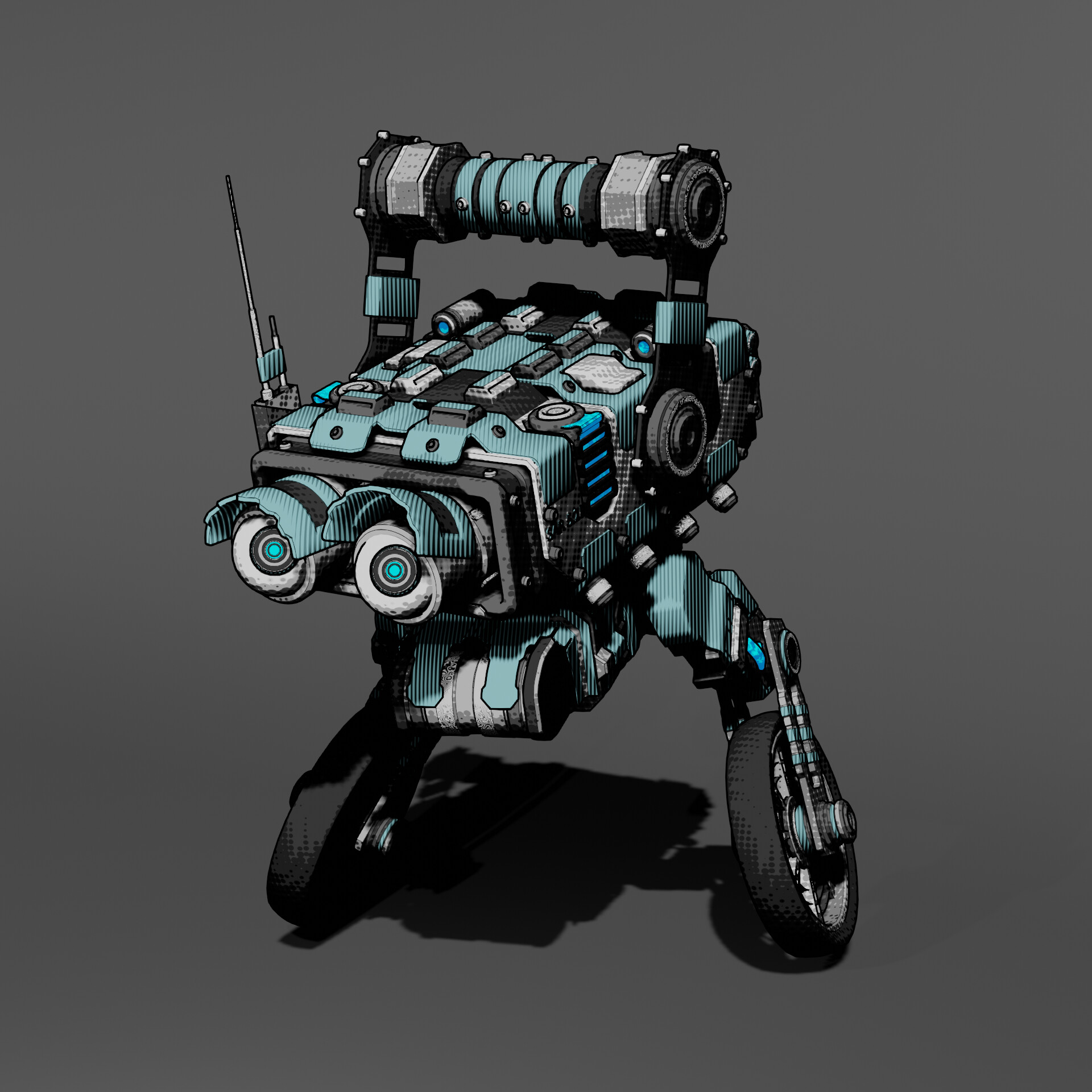 ArtStation - SAR 5.21 scout robot