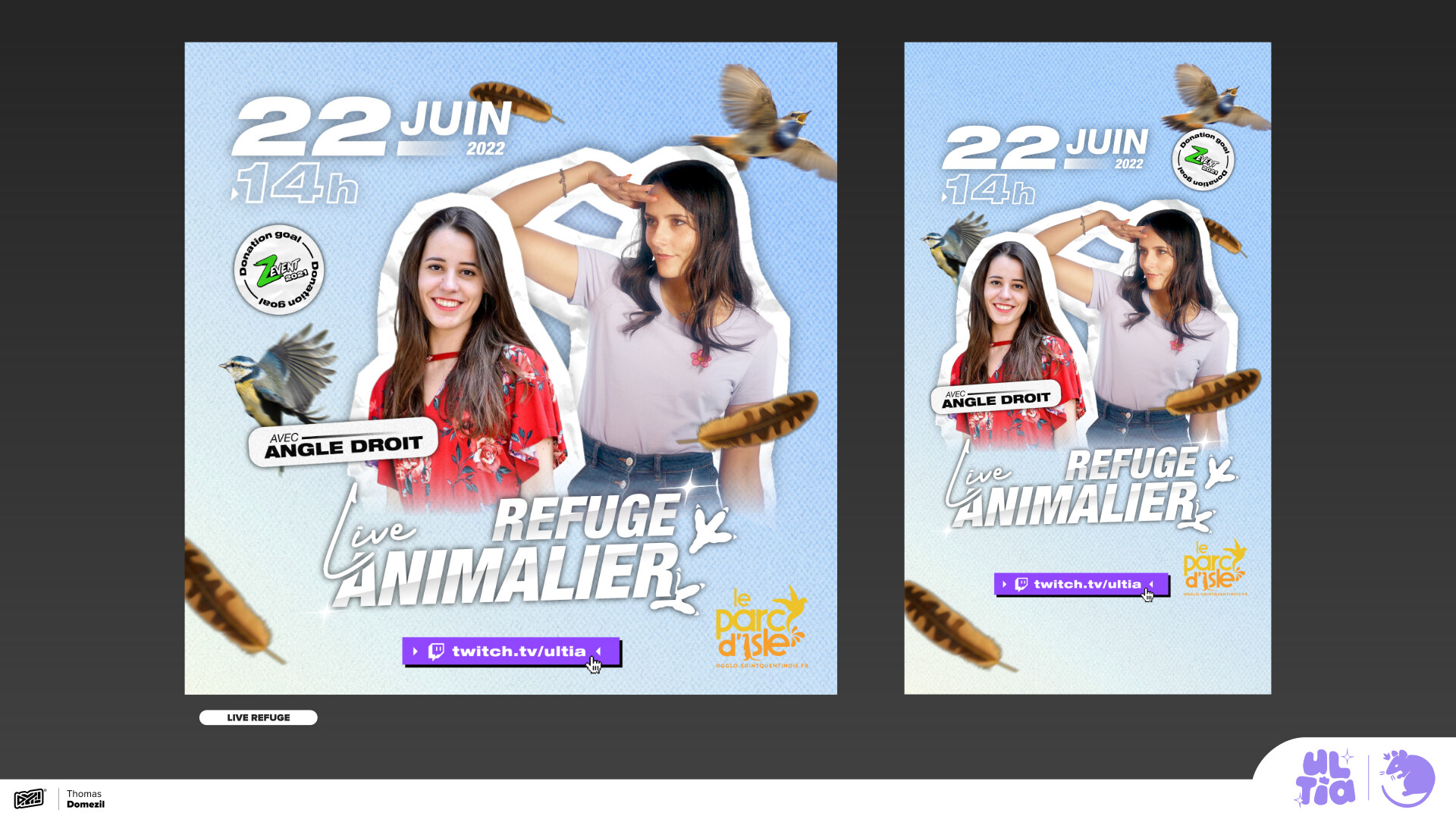 Thomas Domezil - Ultia • Communication