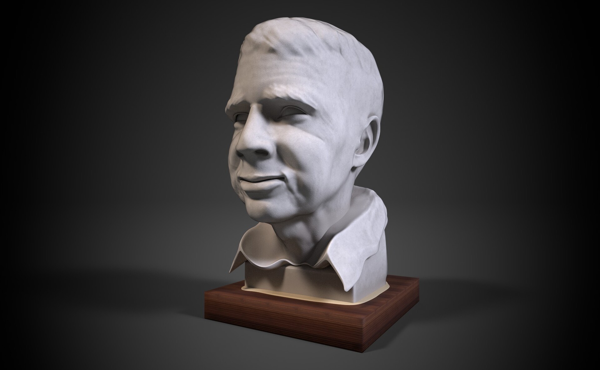 ArtStation - Rob Frost Porcelain Bust