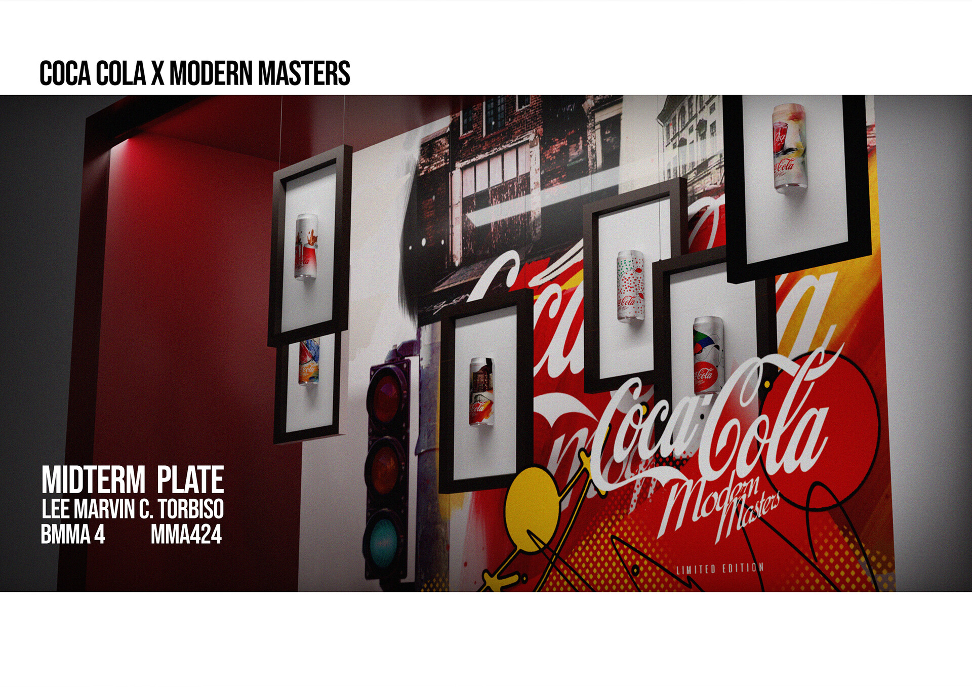 ArtStation - Coca Cola x Modern Masters Closed Exhibit Display