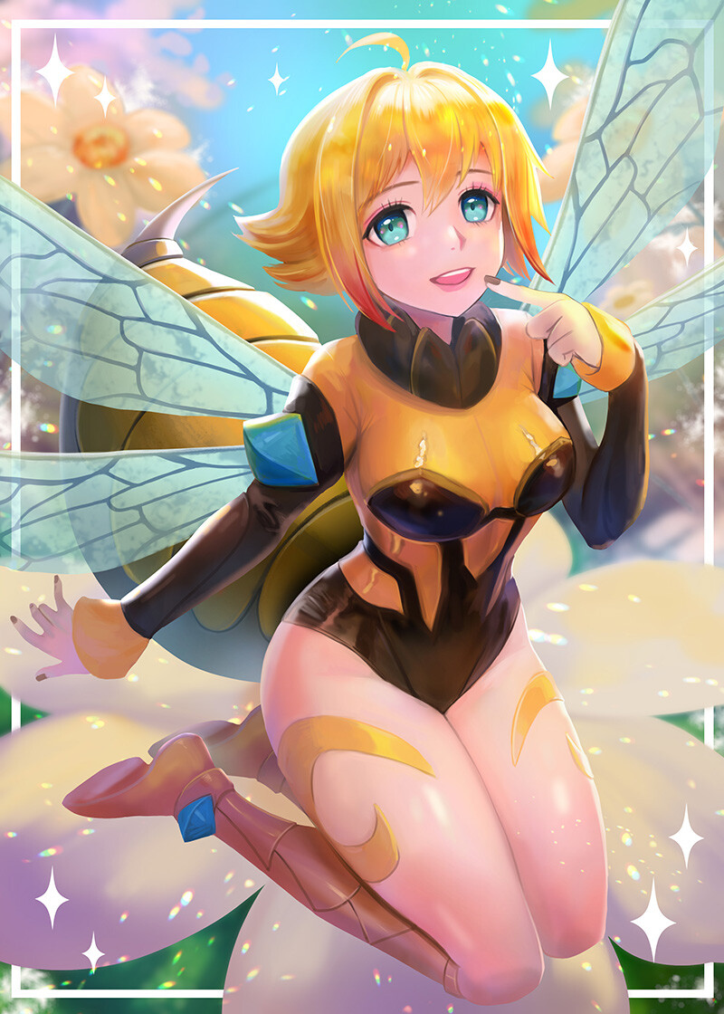 ArtStation - Bumble Bee