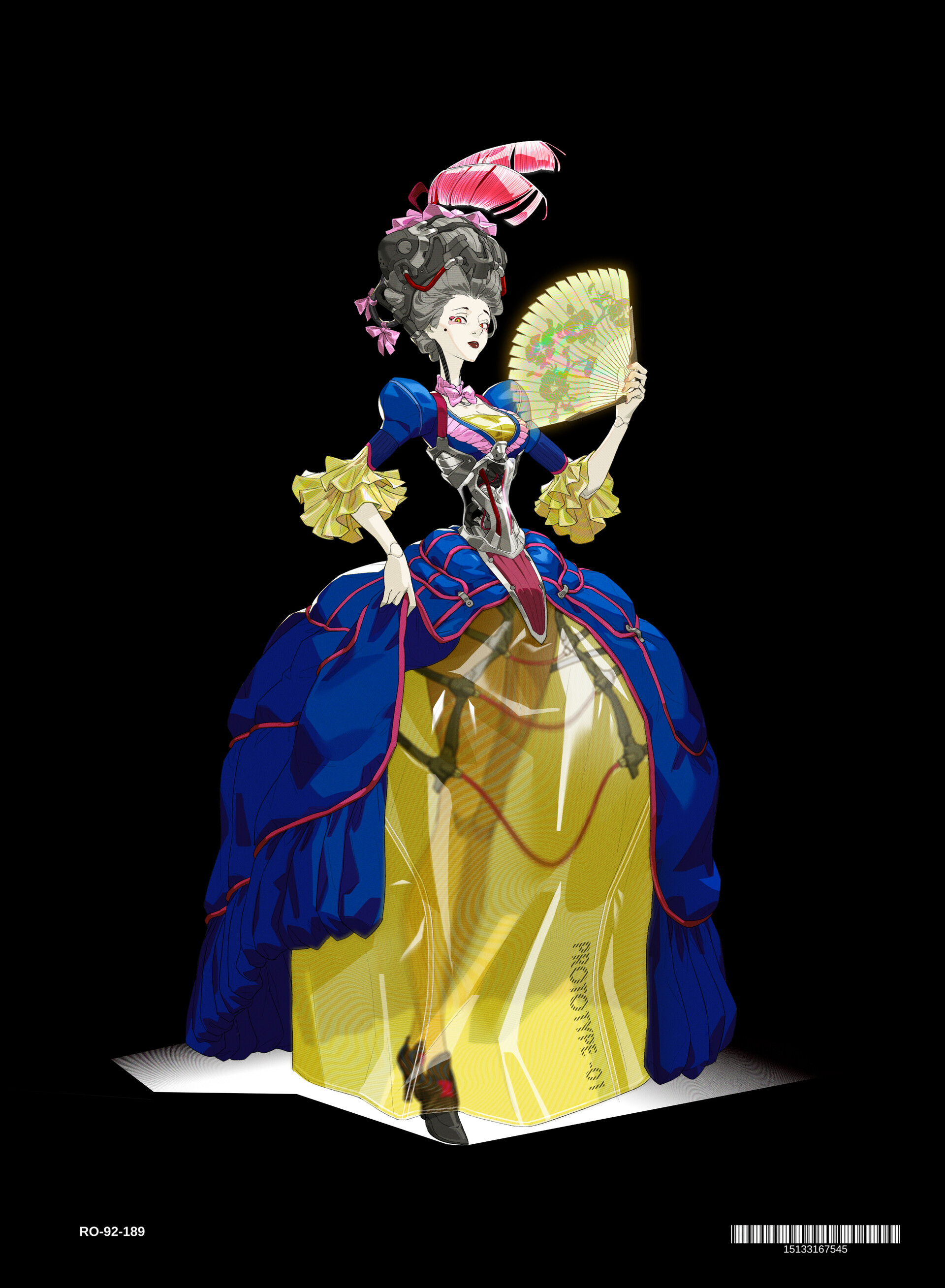 ArtStation - Rococo × Cyberpunk