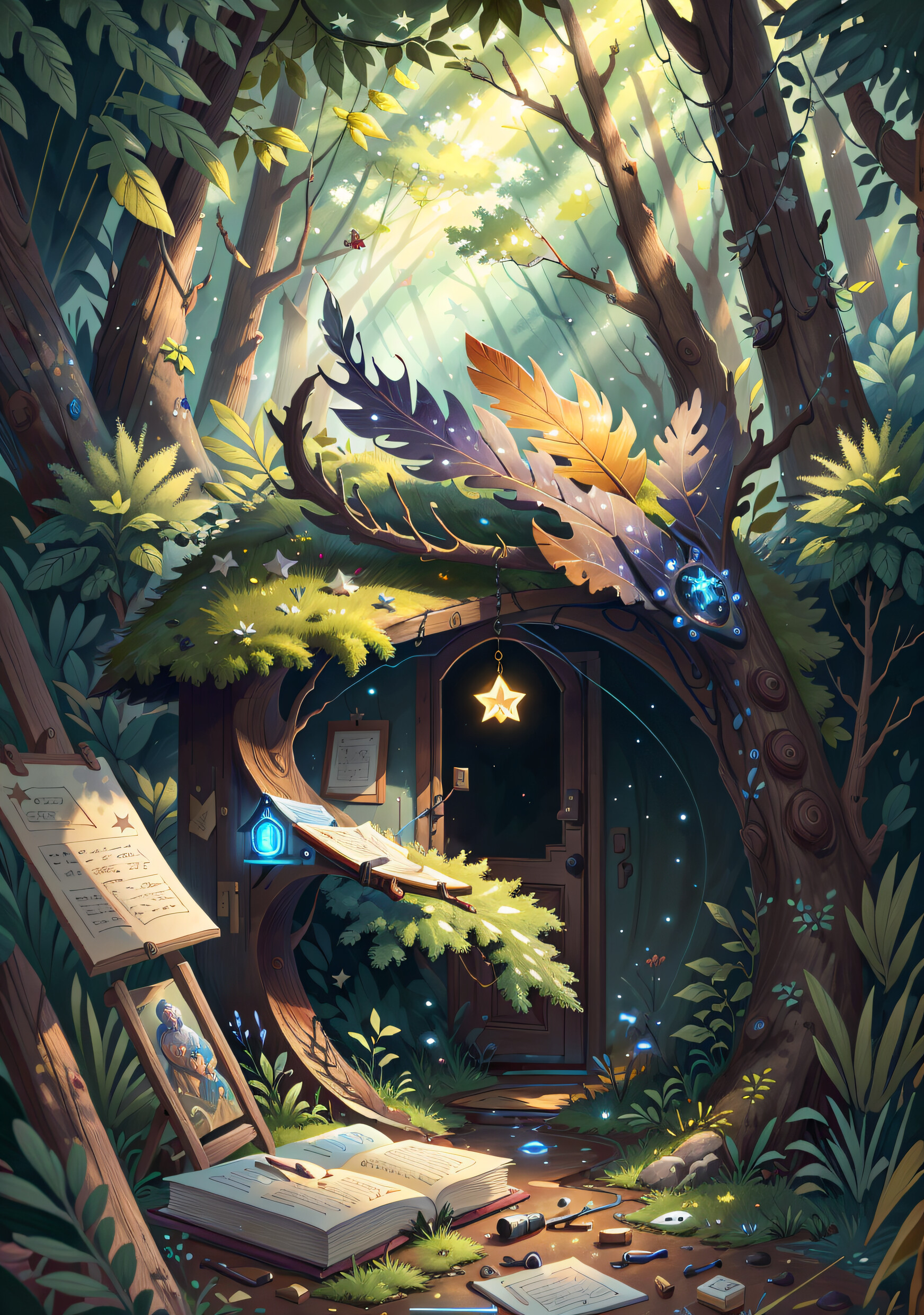 ArtStation - fantasy door