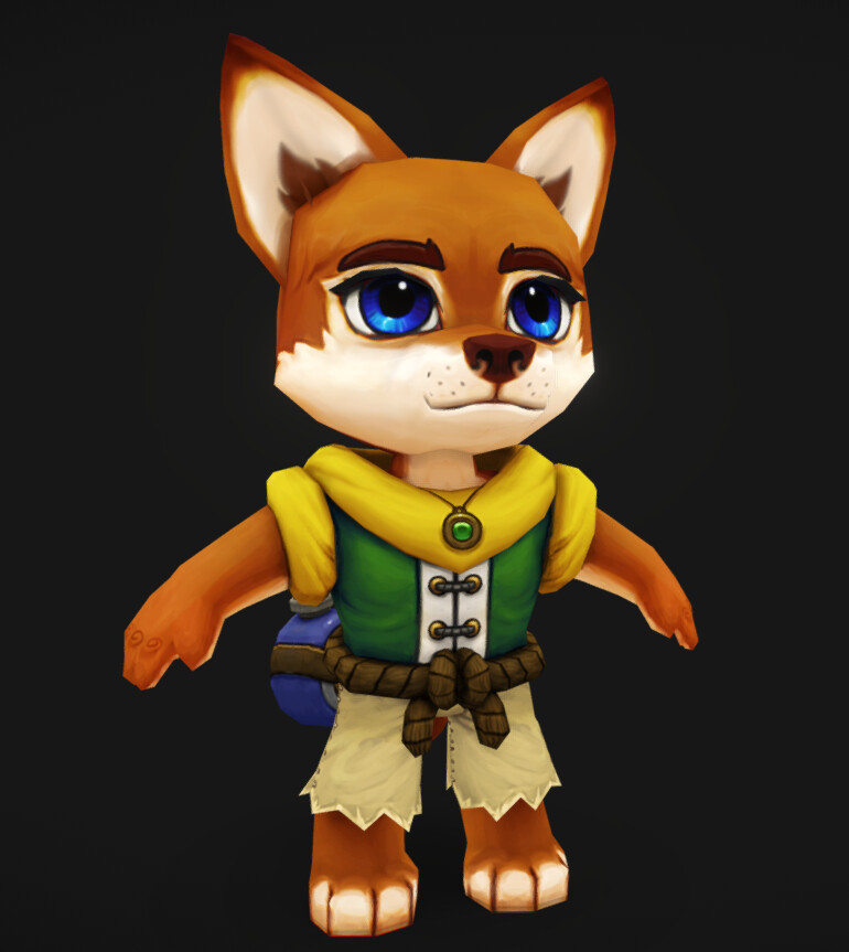 ArtStation - fox stylized