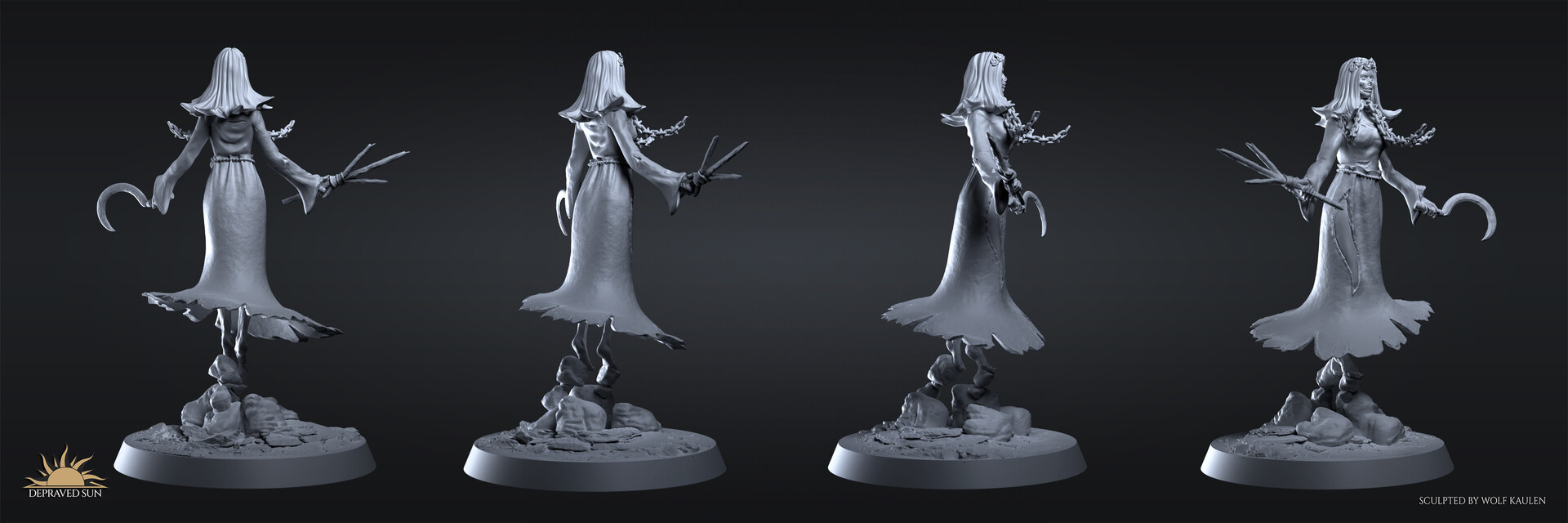 Wolf Kaulen - Cursed Villagers of Dôrnmoor - The Banshee