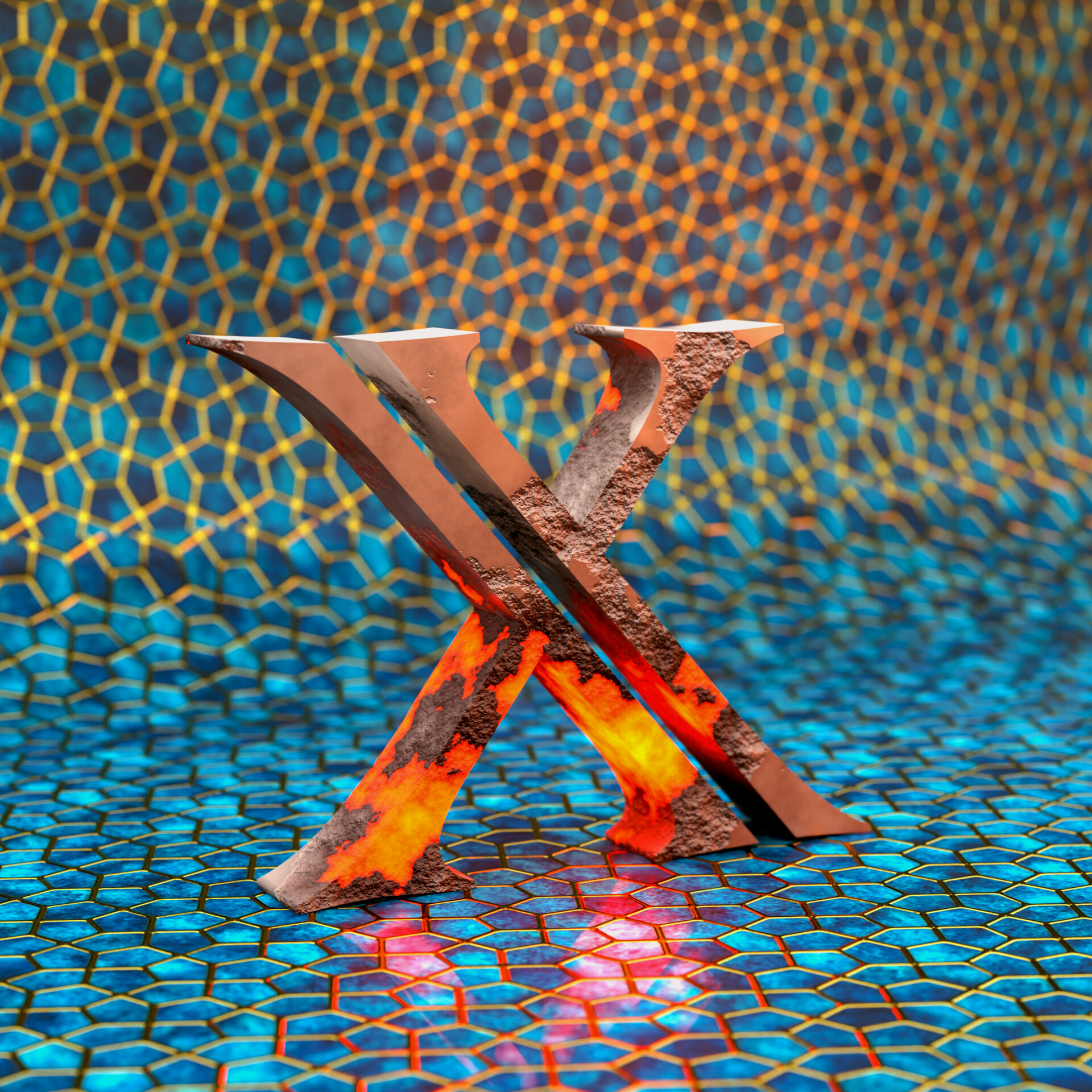 ArtStation - Letter X