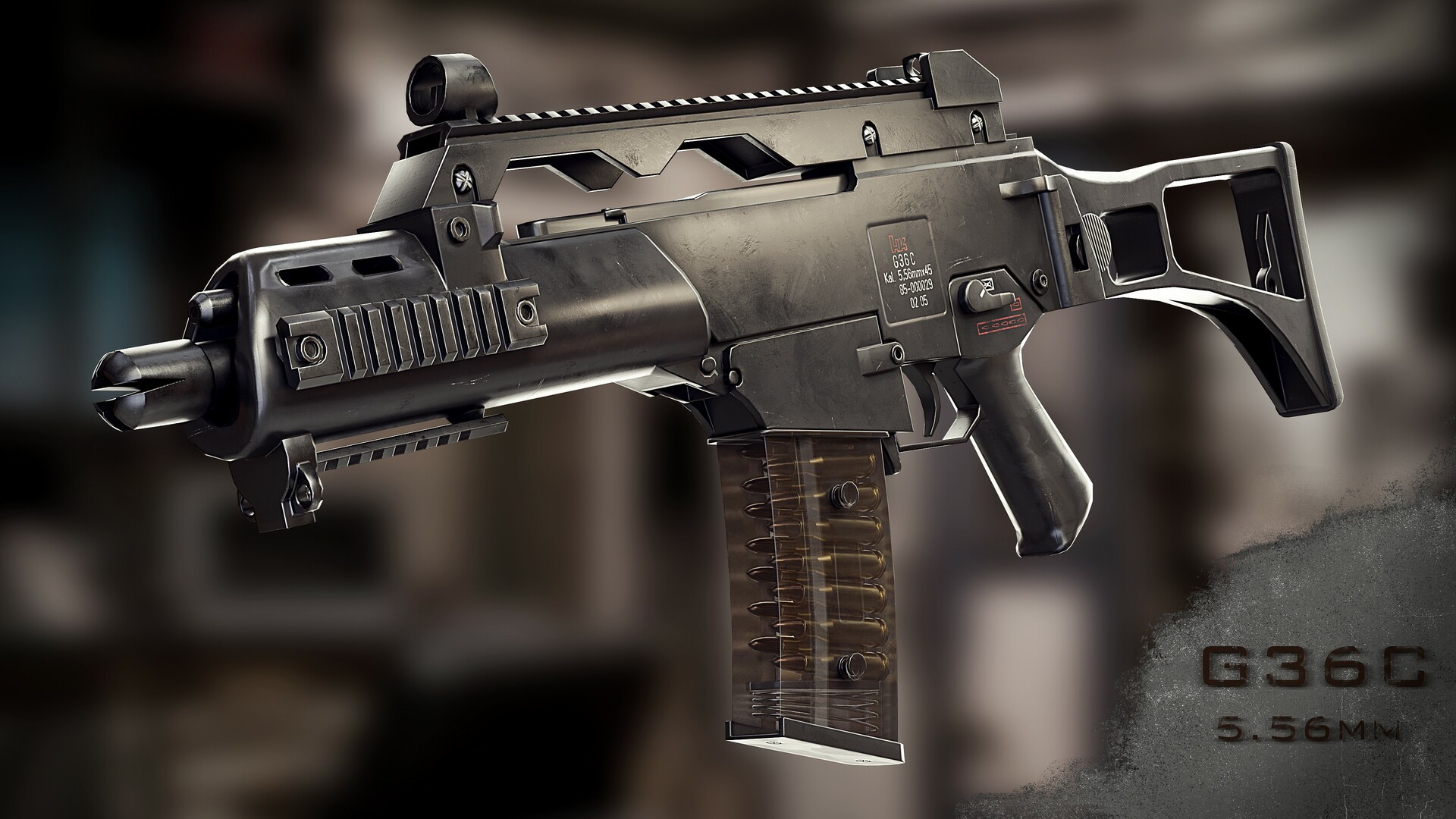 ArtStation - HK G36C