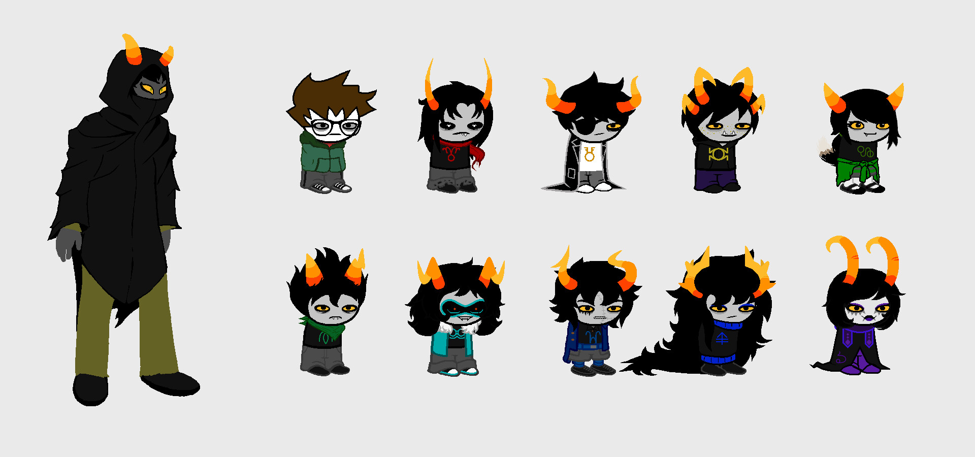 Homestuck Main Characters