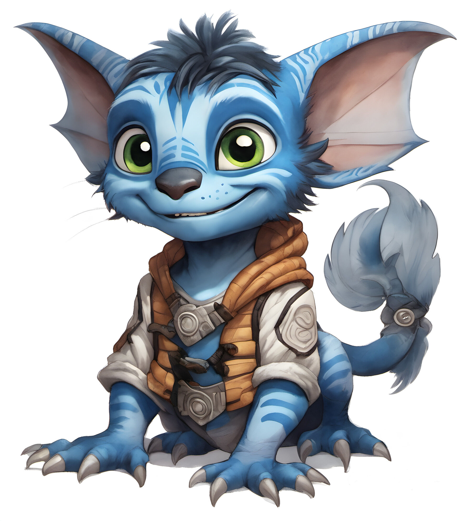 ArtStation - Blue Monsters